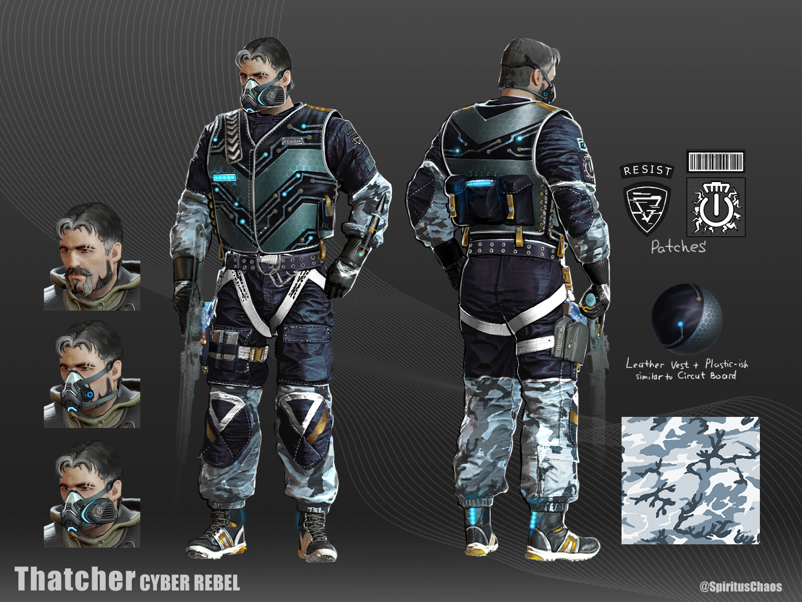 ArtStation - Thatcher Unofficial Uniform Concept