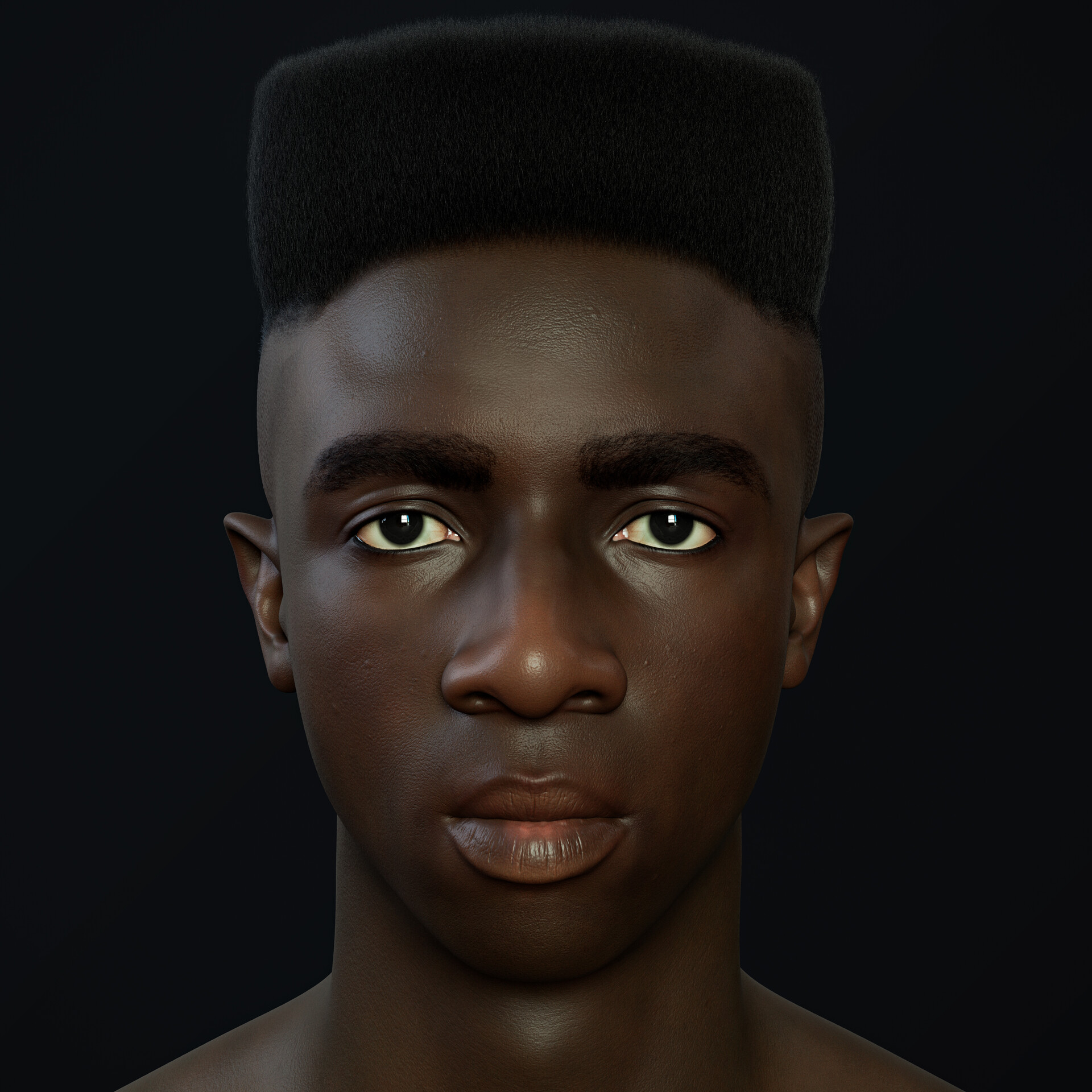 ArtStation - Lucas Sinclair (Stranger Things Fan Art)