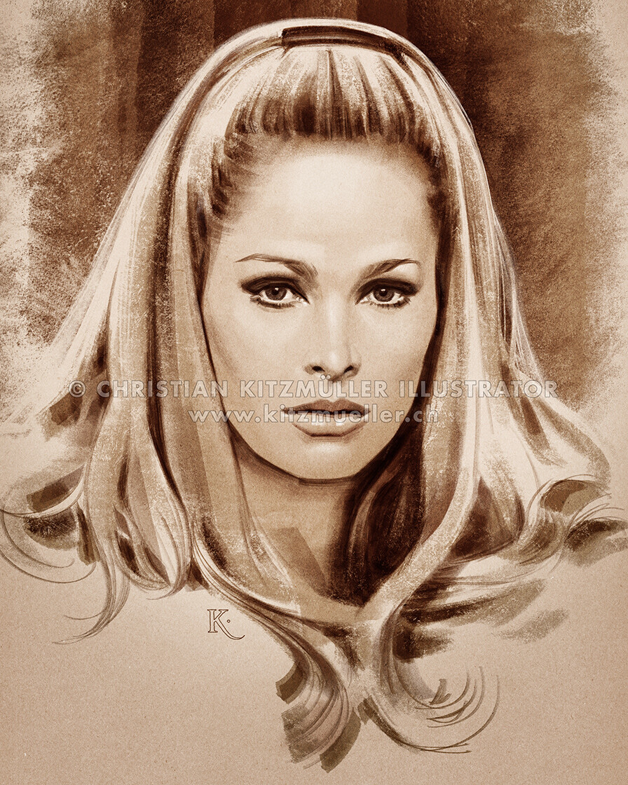 ArtStation - Ursula Andress
