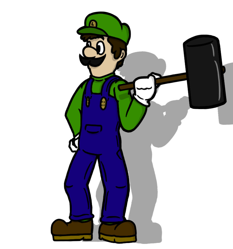 ArtStation - Luigi from M&L RPGs