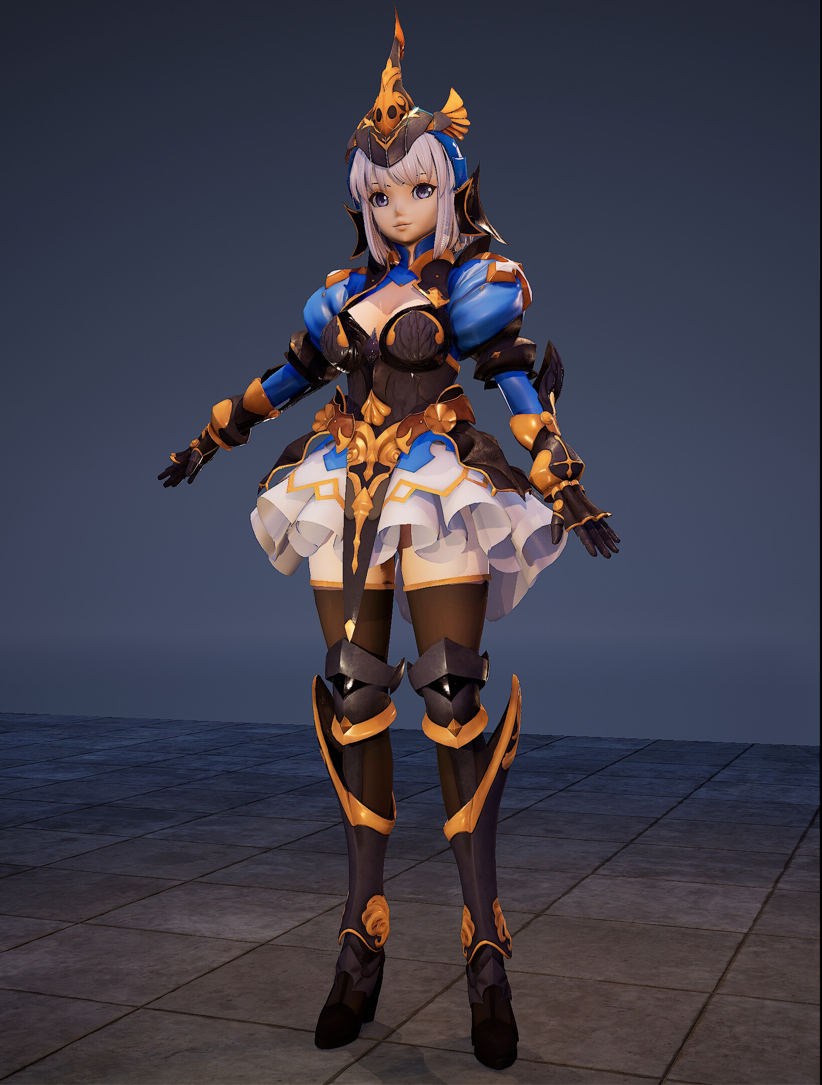 ArtStation - Blue Knight