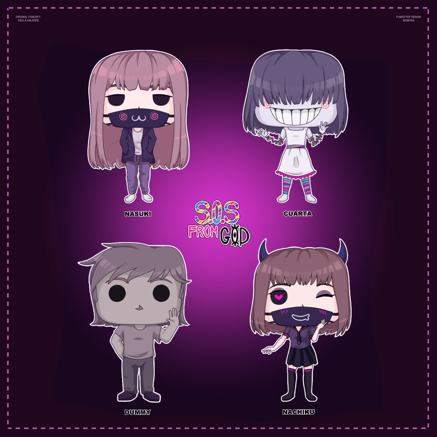 ArtStation - S.O.S From God - Funko Pop Design