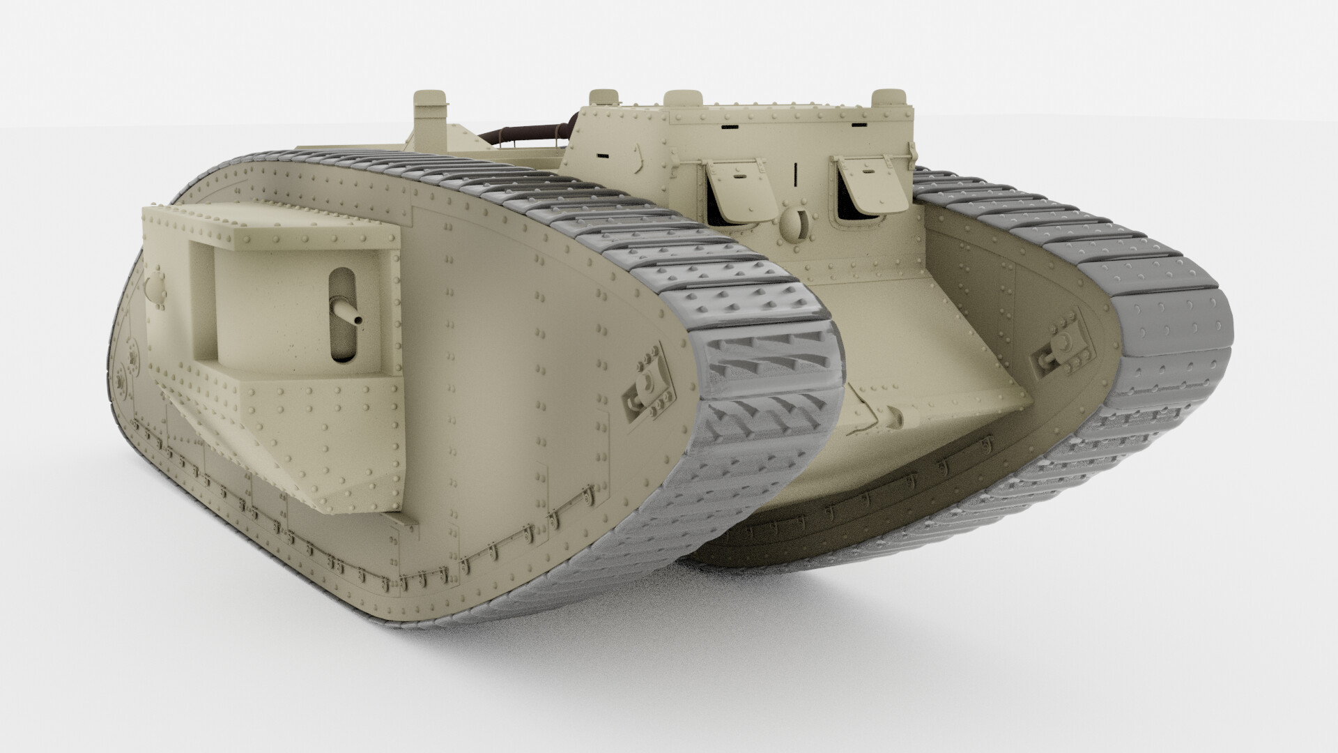 ArtStation - Mark V tank