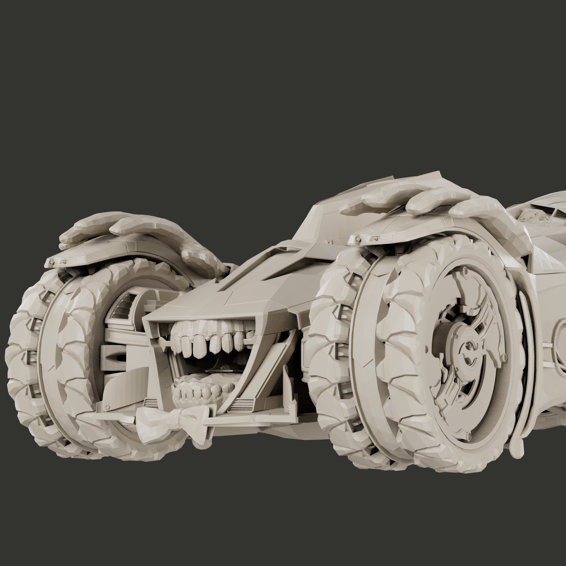 ArtStation - Batmobile Joker version