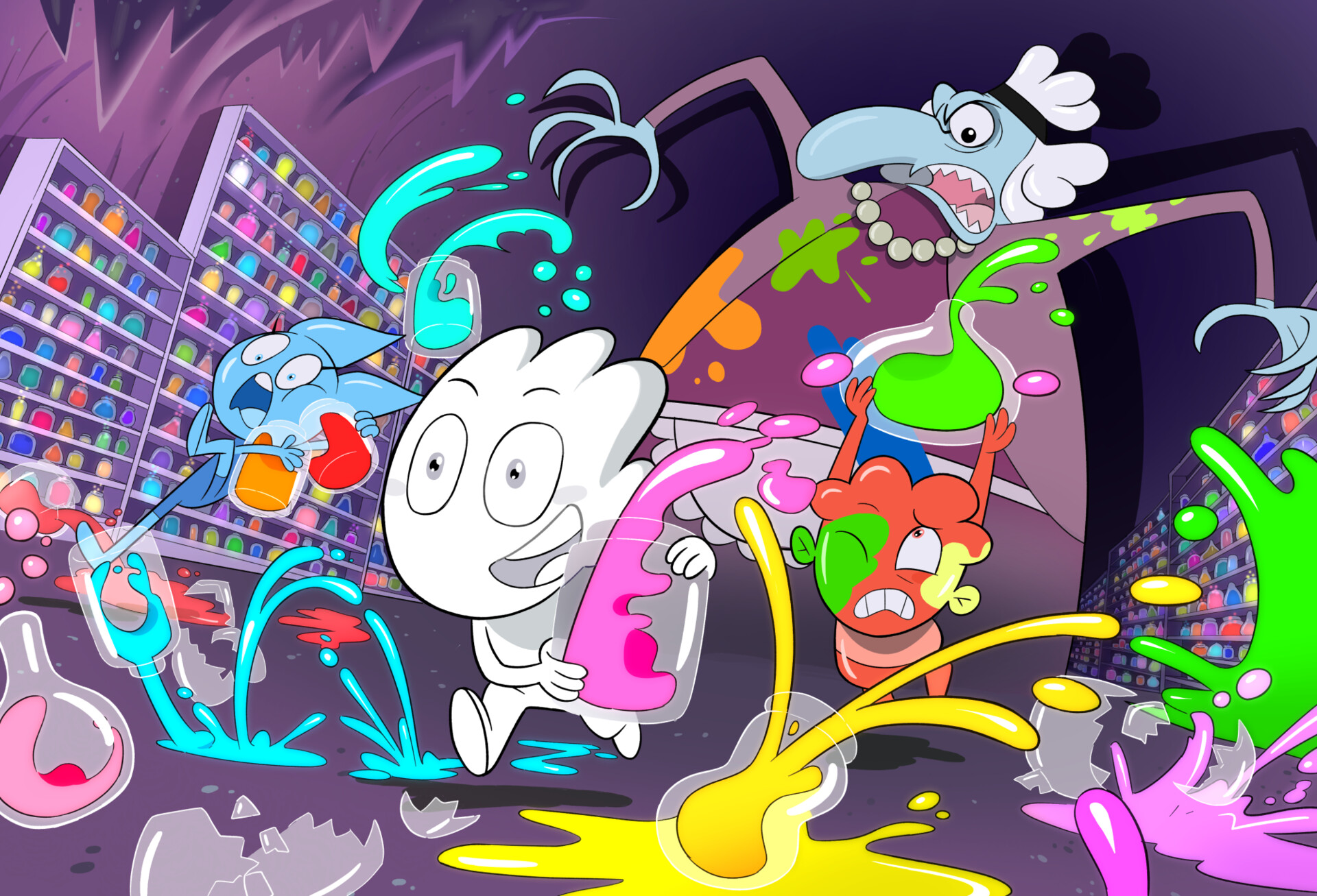 ArtStation - Series pitch - Vis dev