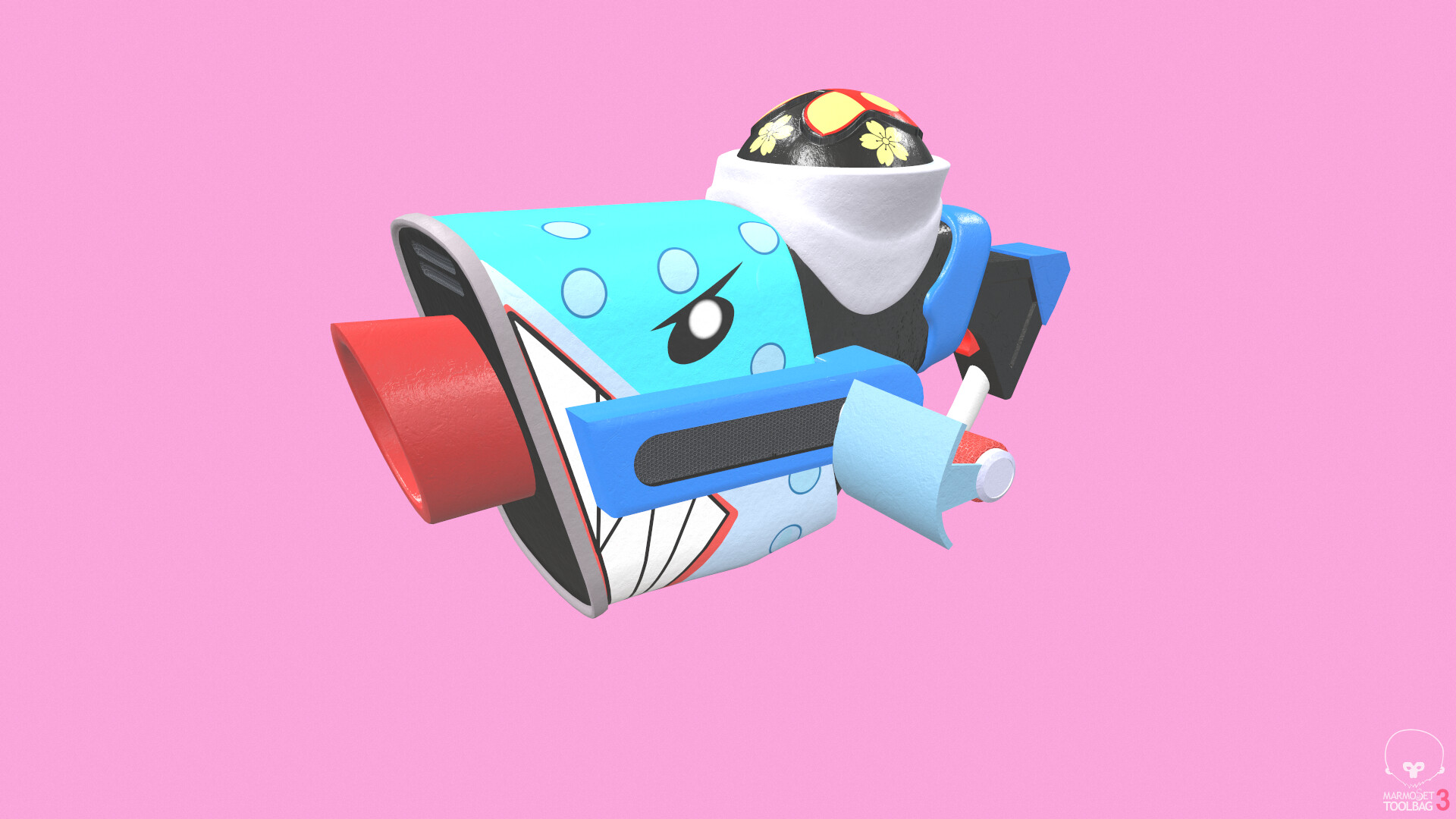 ArtStation - Shark-gun Mario+Rabbids