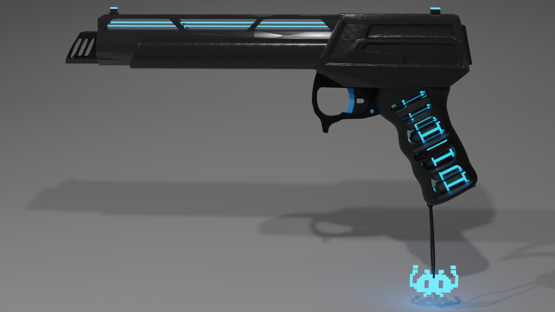 ArtStation - Space pistol X1