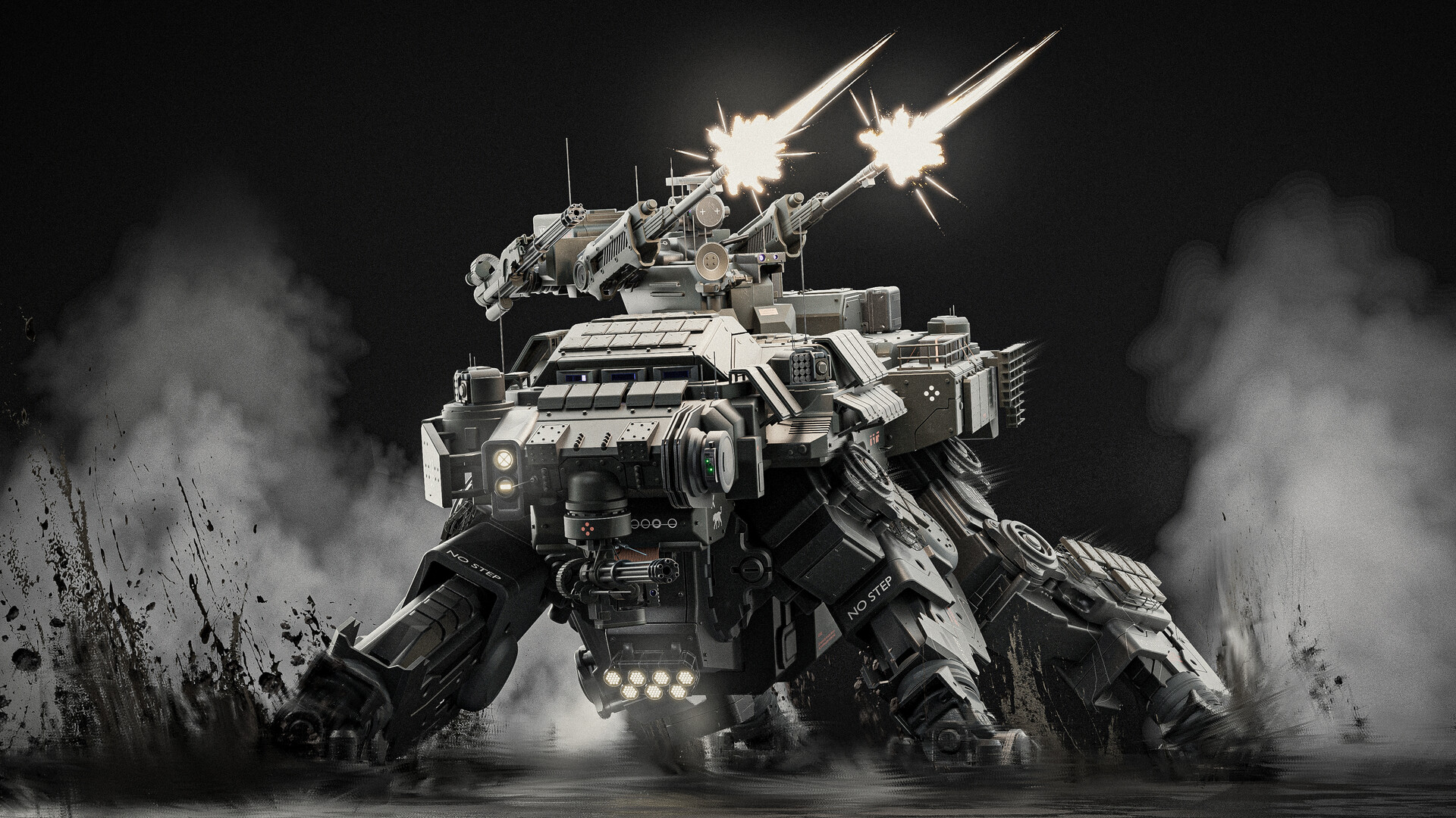 ArtStation - Military Mech