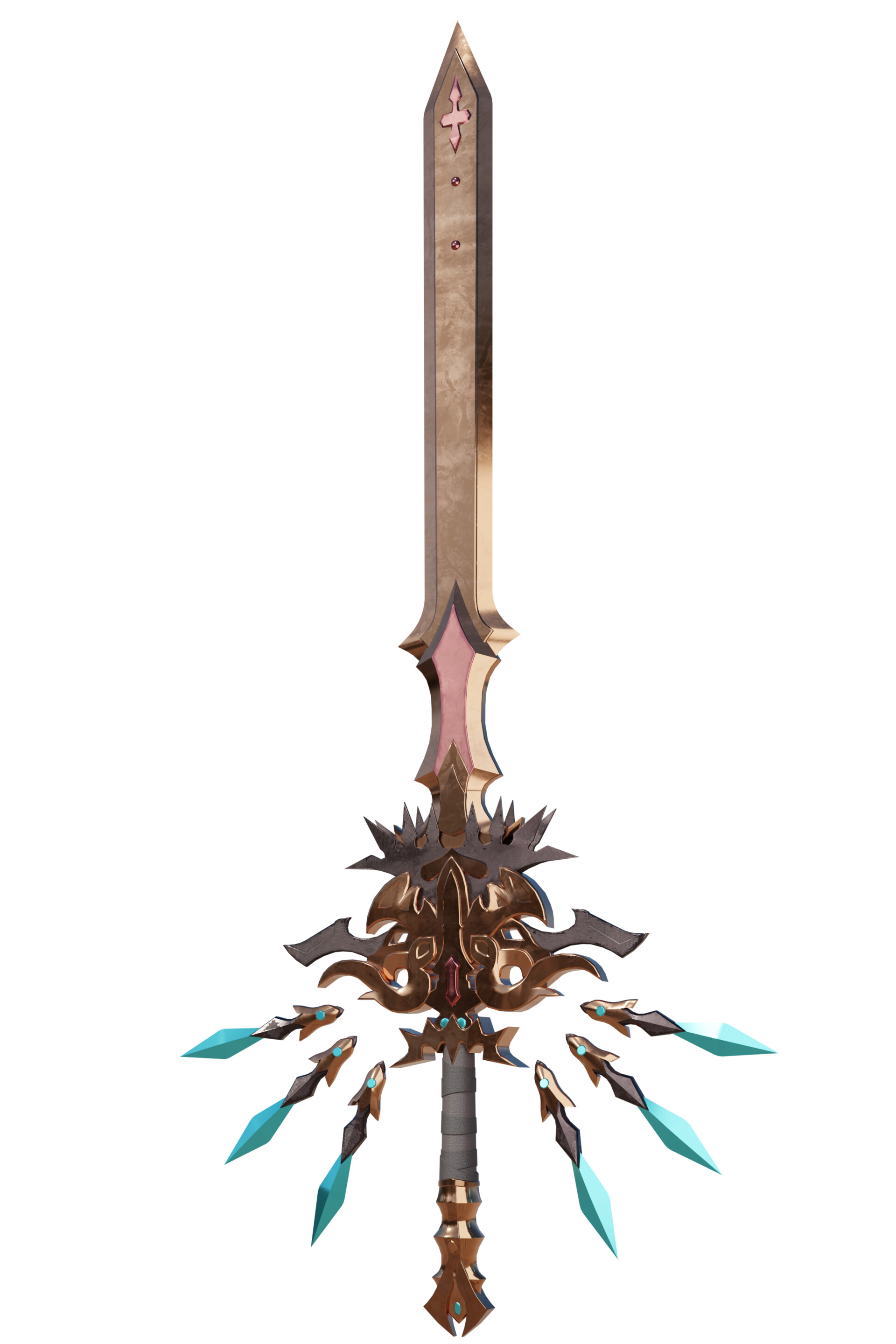 ArtStation - 3D Model Sword Dump