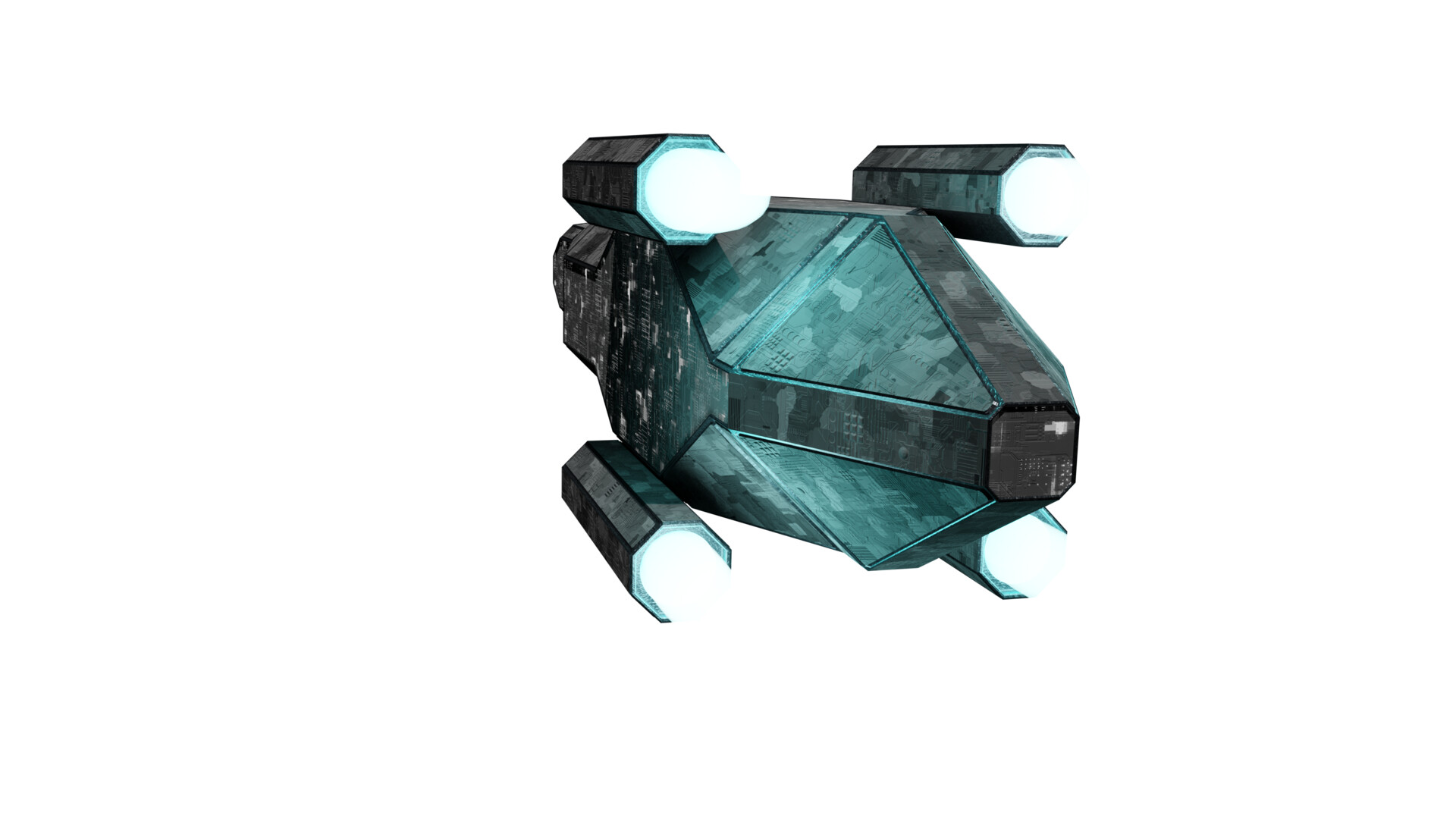 Ryuukei Akavai - Generic Tower Spaceship 1