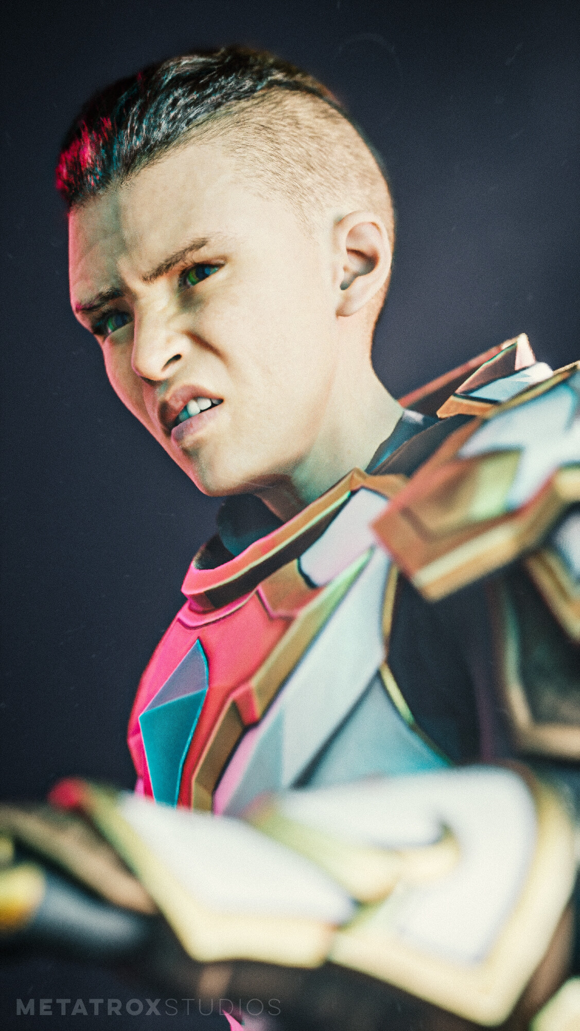 Steven Bongers - Style Knight - Semi-Stylized / Realistic Mesh to MetaHuman