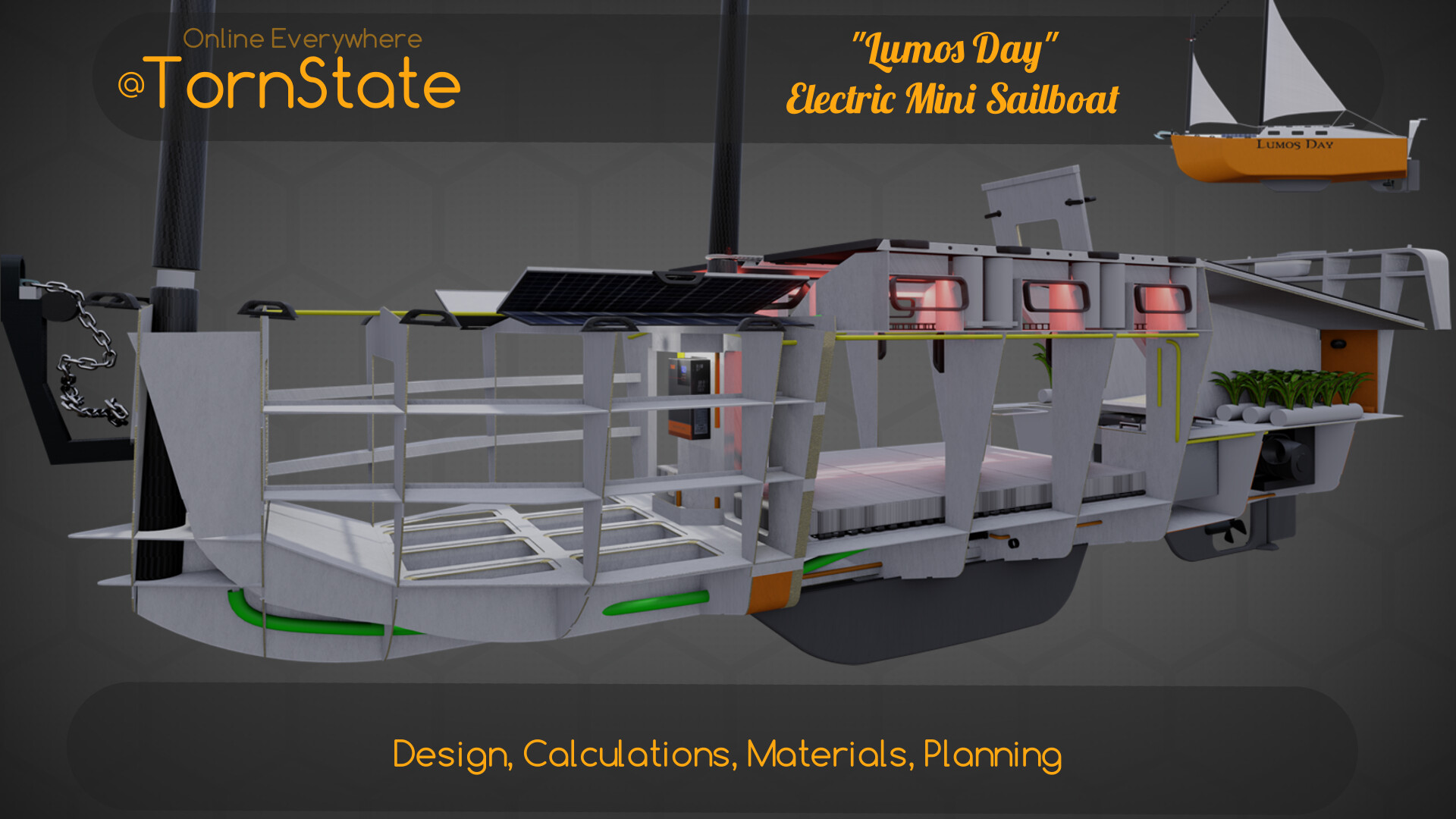 ArtStation - Electric Mini Sailboat