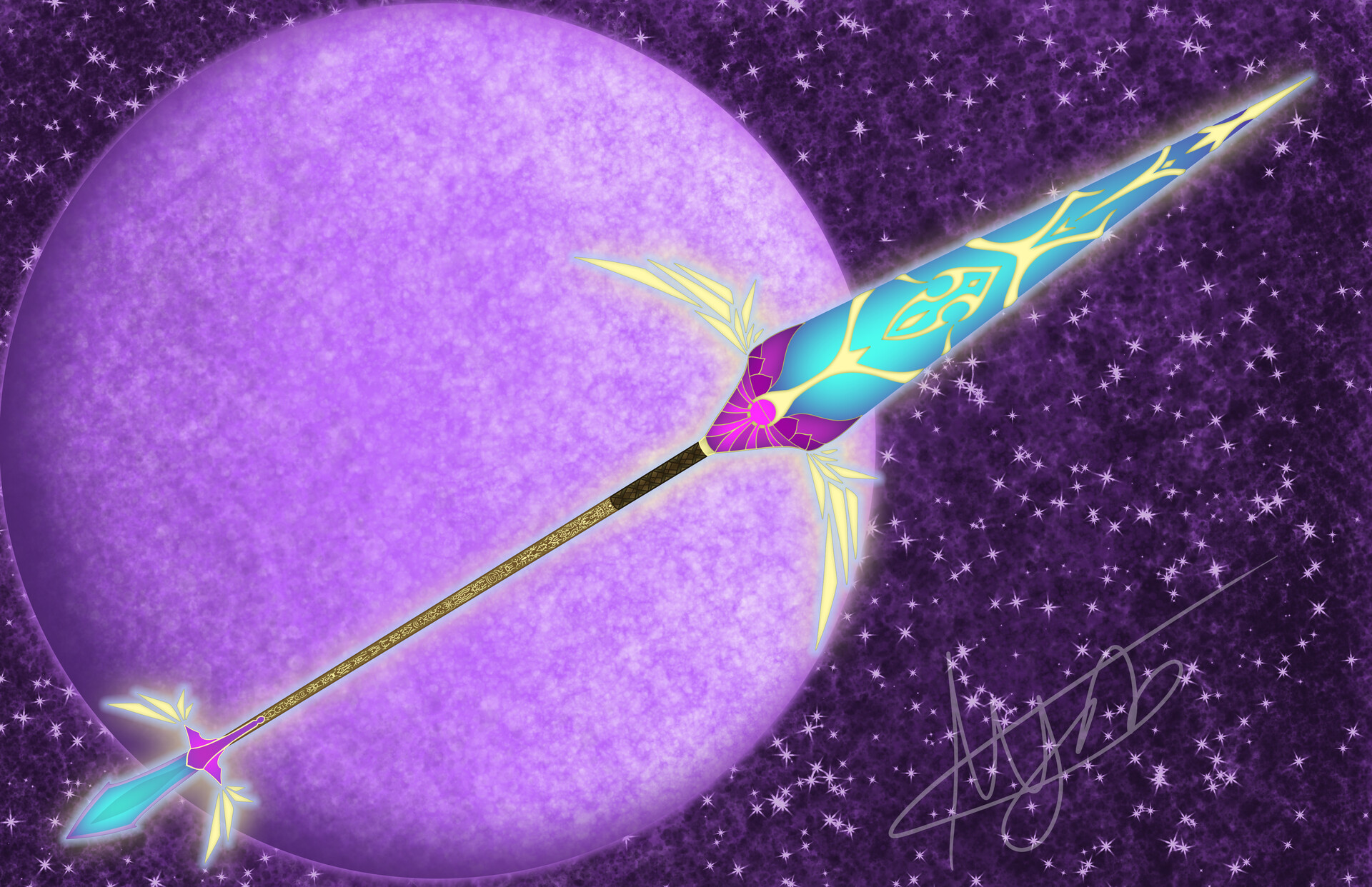 ArtStation - Star Piercer (DND Homebrew Item)