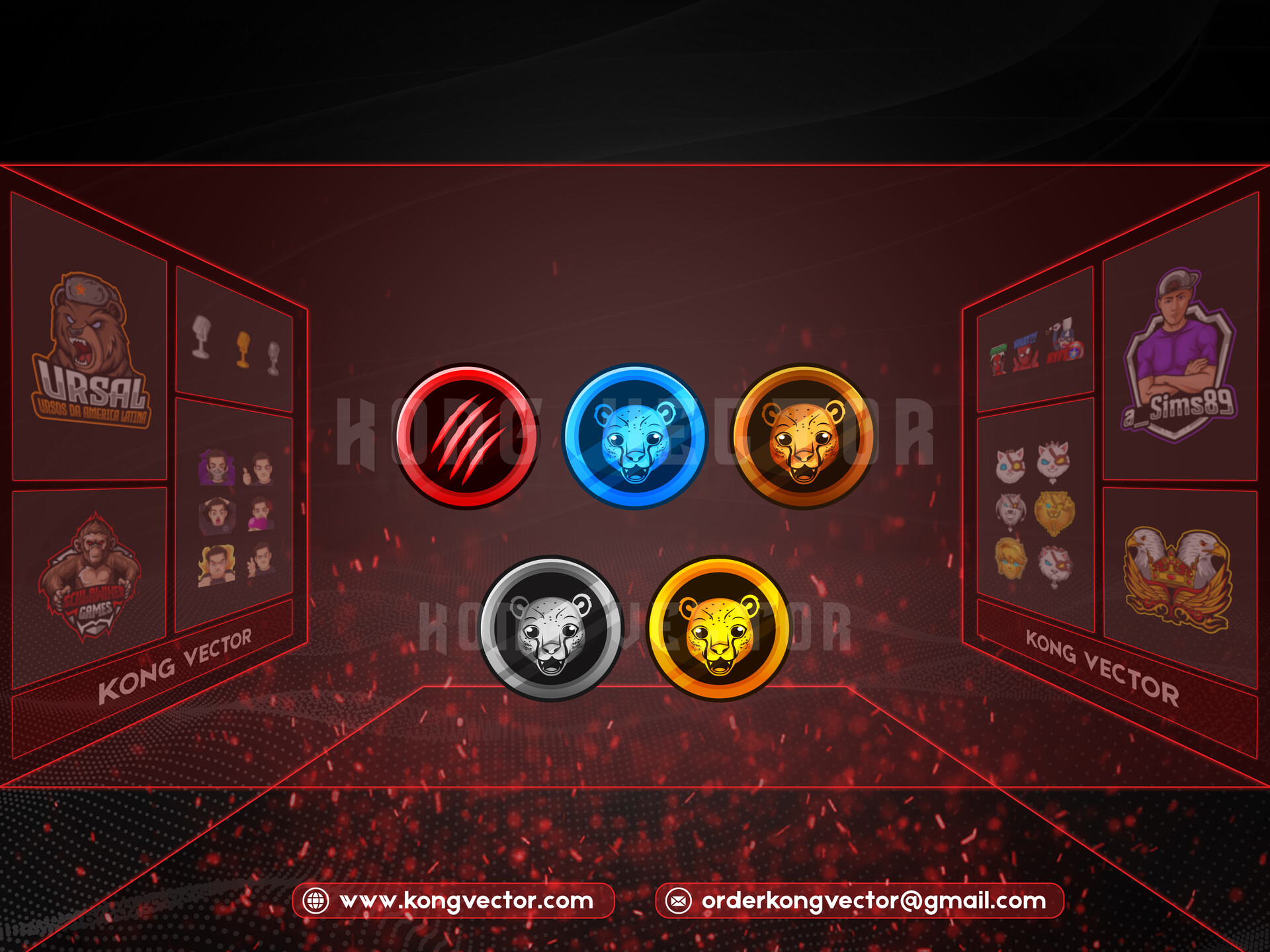 ArtStation - Custom Badge Design