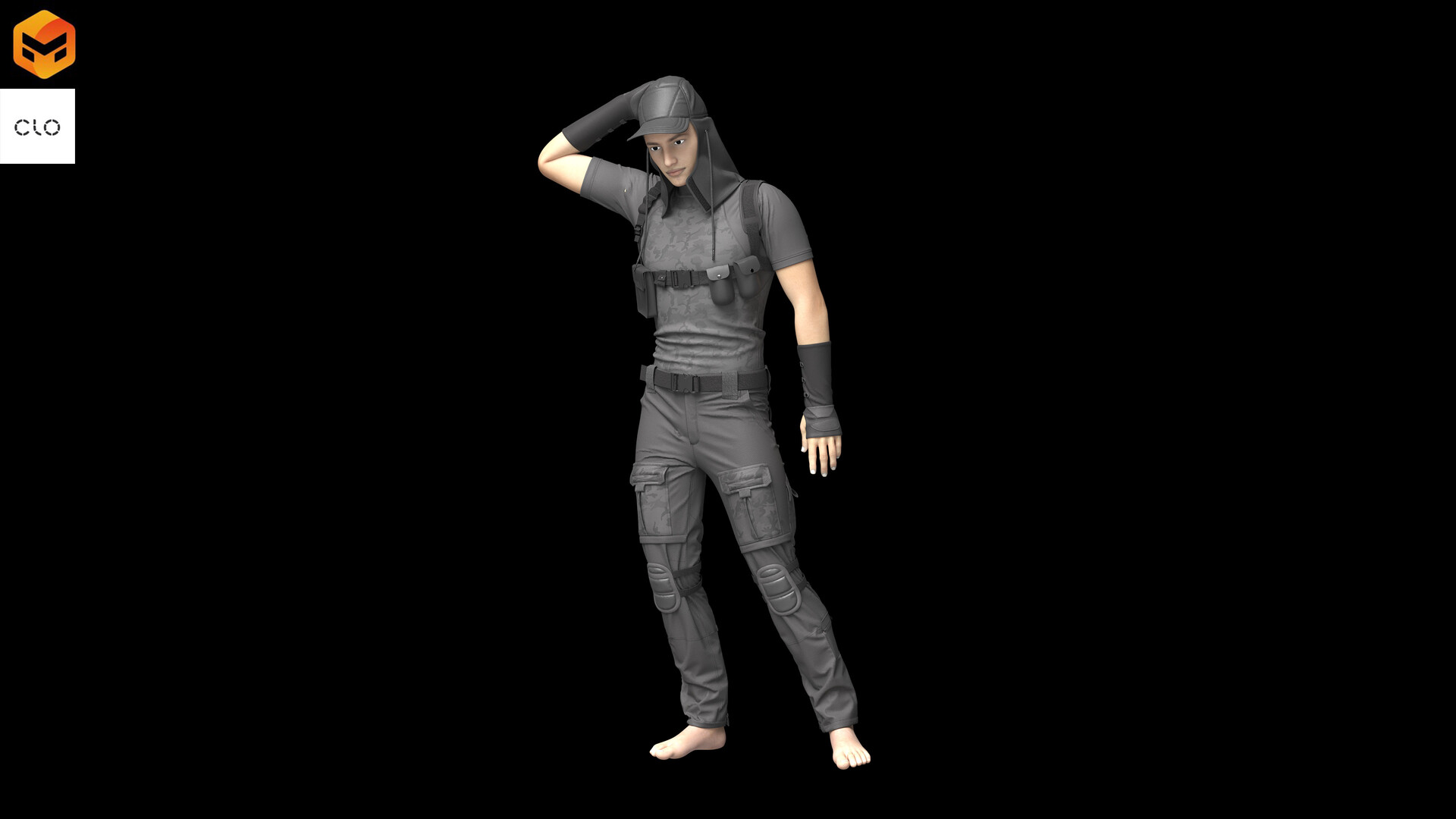 ArtStation - MALE TACTICAL OUTFIT