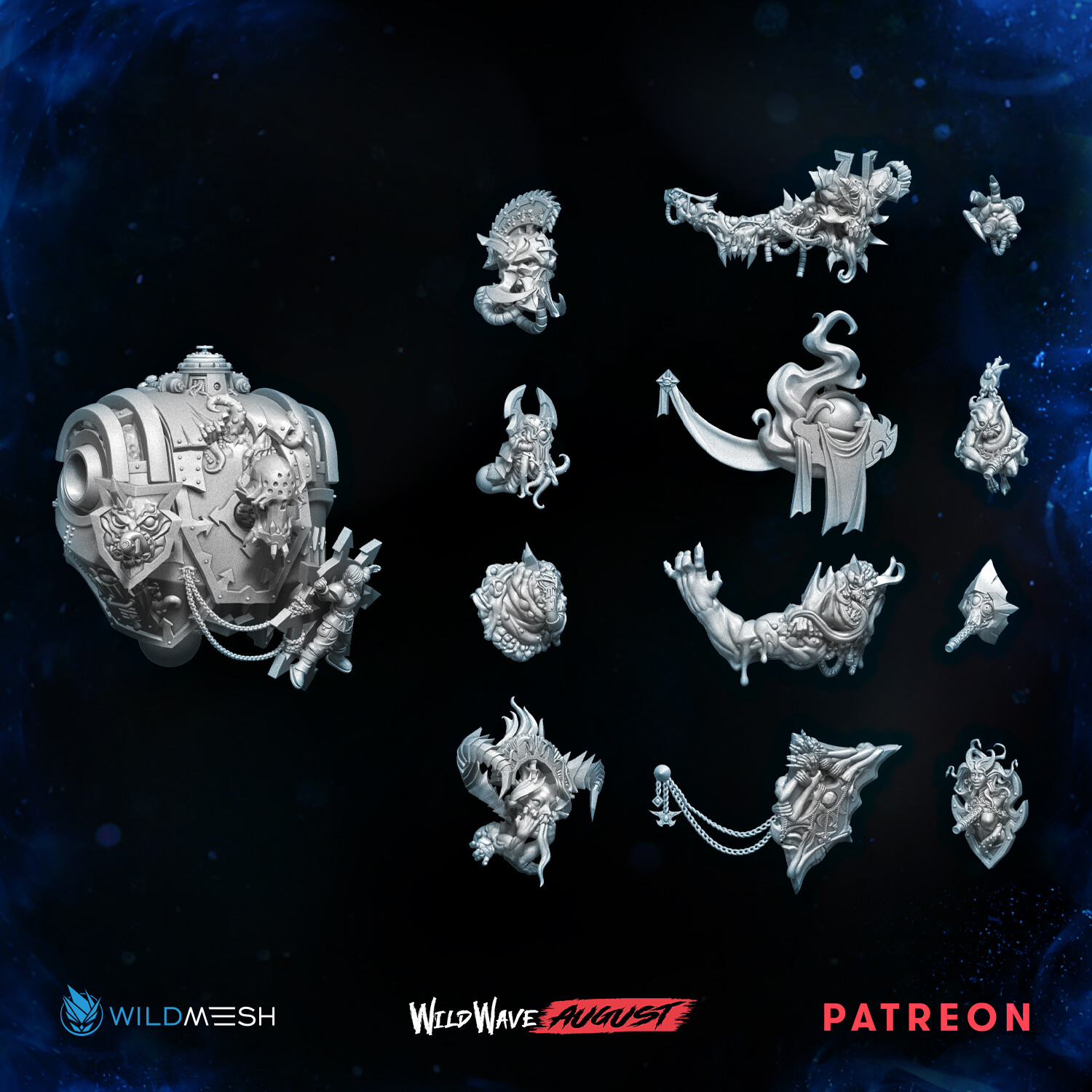 WildMesh Studio - Infernal Mech