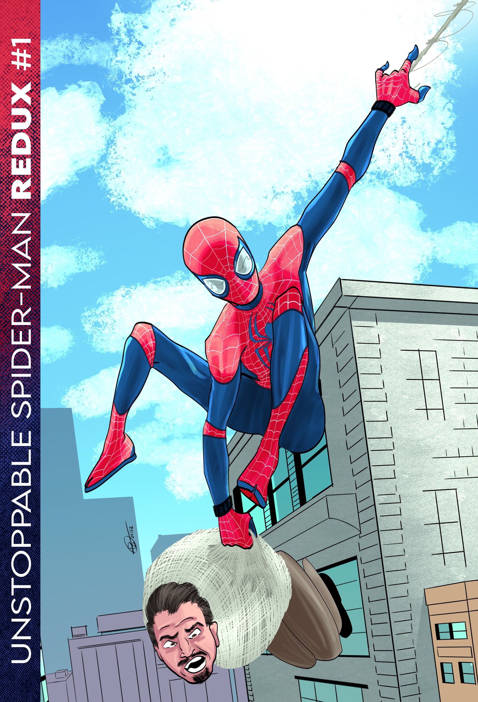 ArtStation - Unstoppable Spider-Man Redux: Issue One Covers