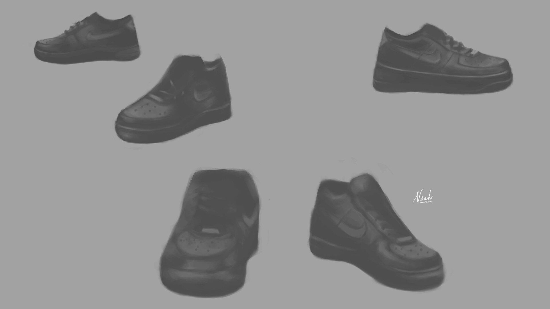 ArtStation - Black Air Force 1