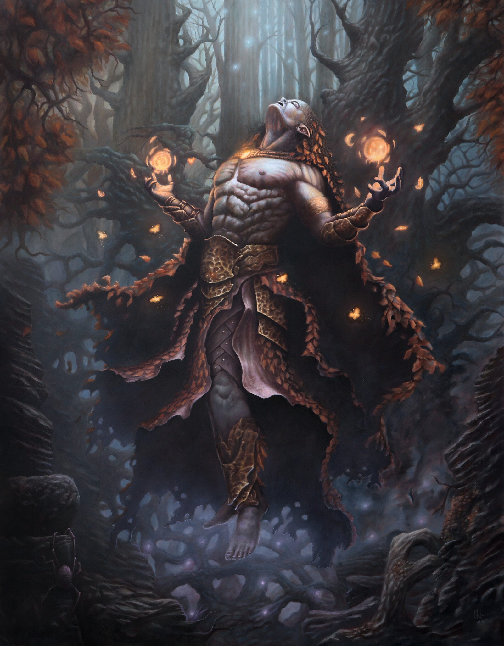 ArtStation - Druid of Autumn