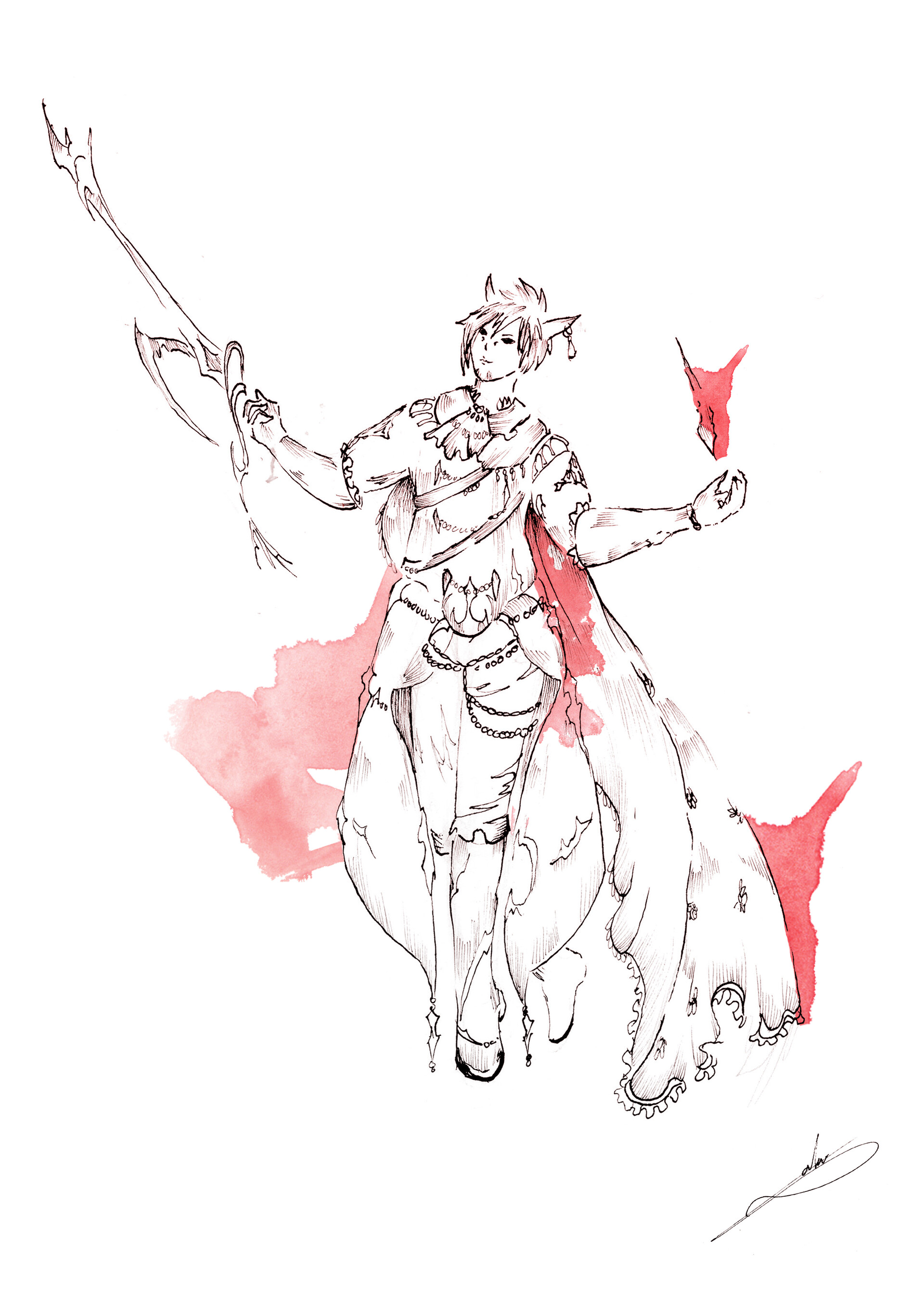 ArtStation - Frahn Lox'rte Character Redesign