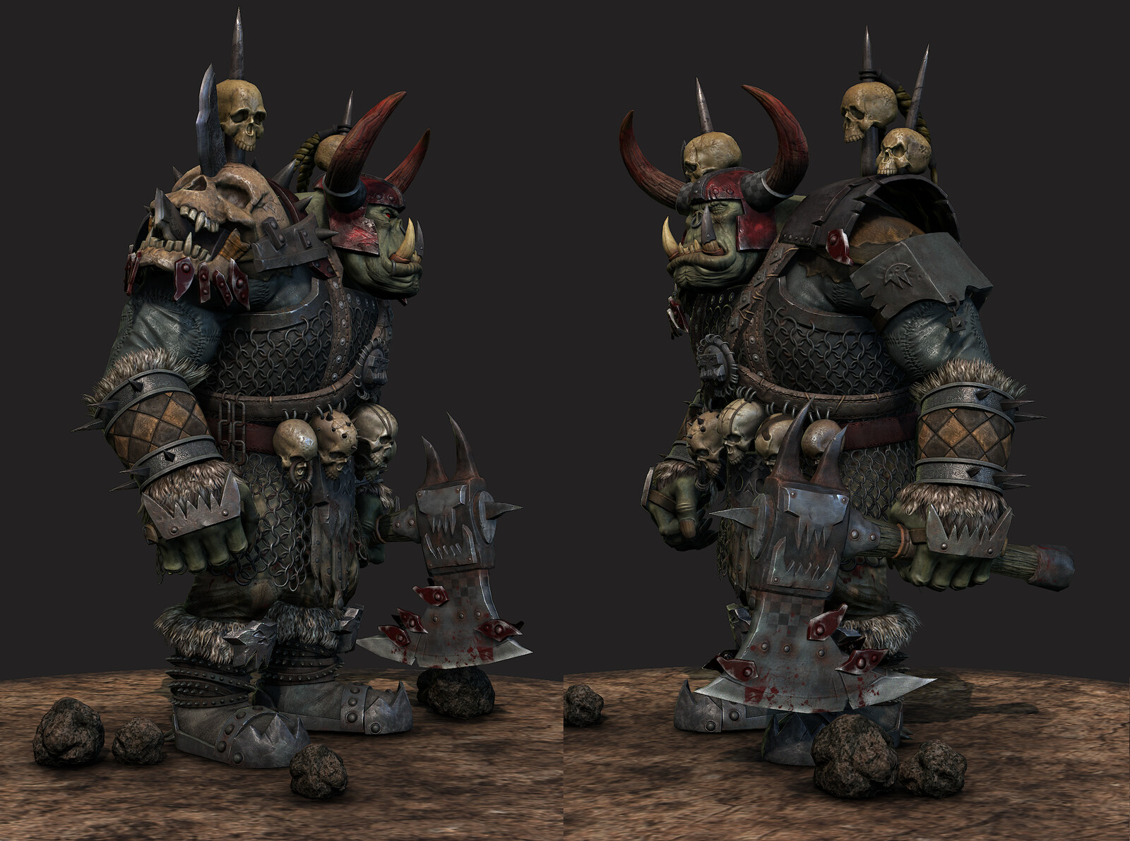 Dahee Kim - Warhammer Orc - Personal Work