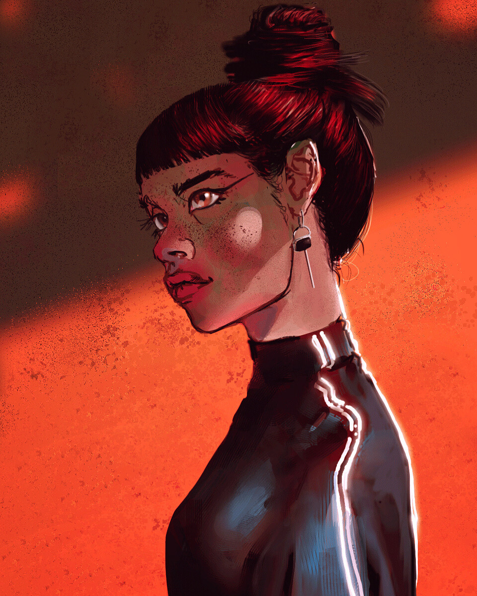 ArtStation - Stylization practicing- quick ,an hour and a half drawing