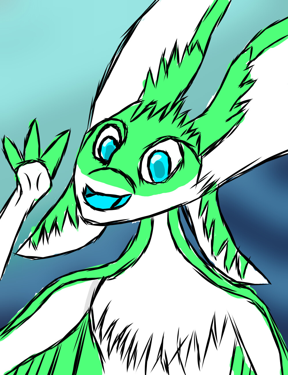 ArtStation - Lime bird