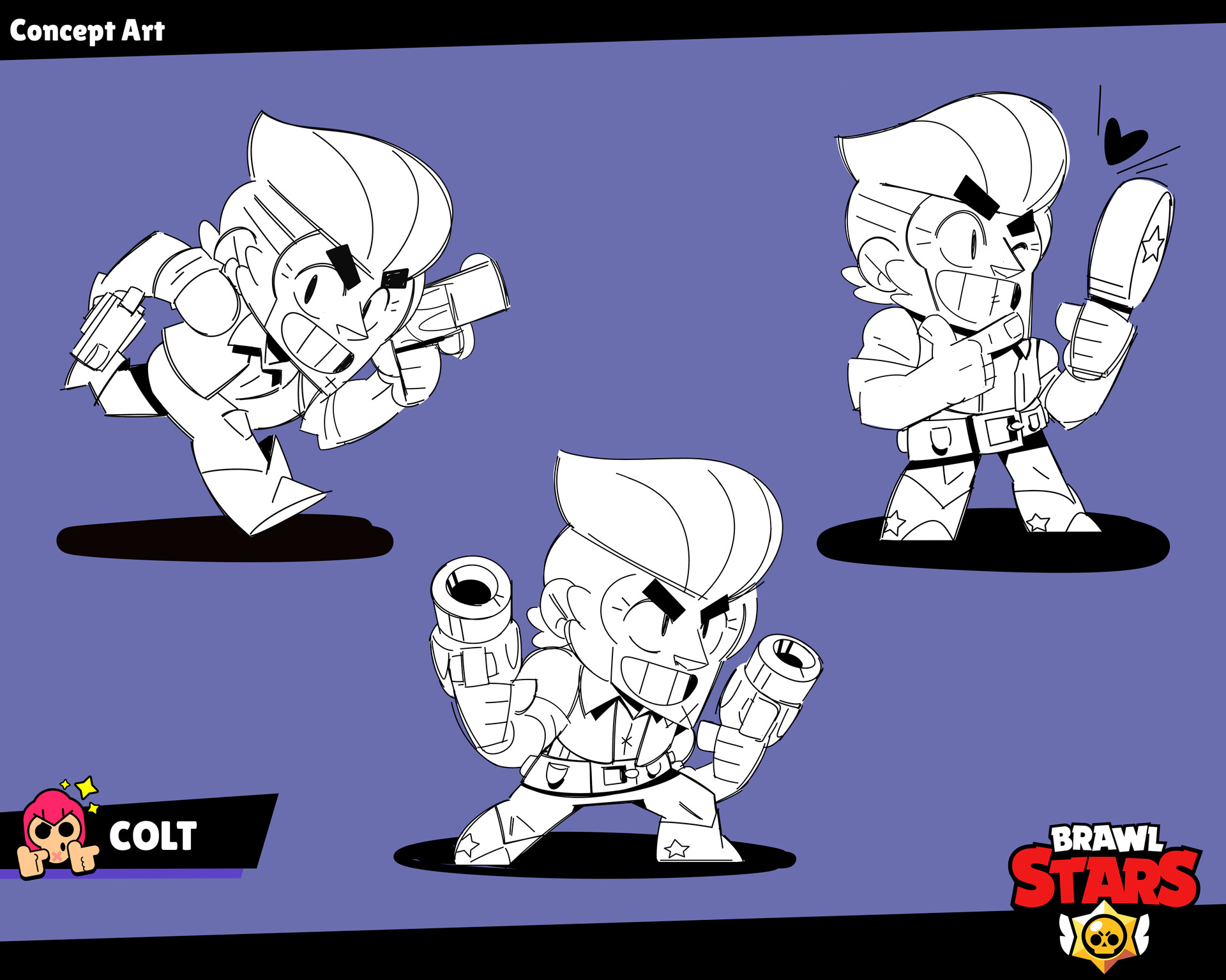 Brawler Concept Art ArtStation Brawl Stars Concept