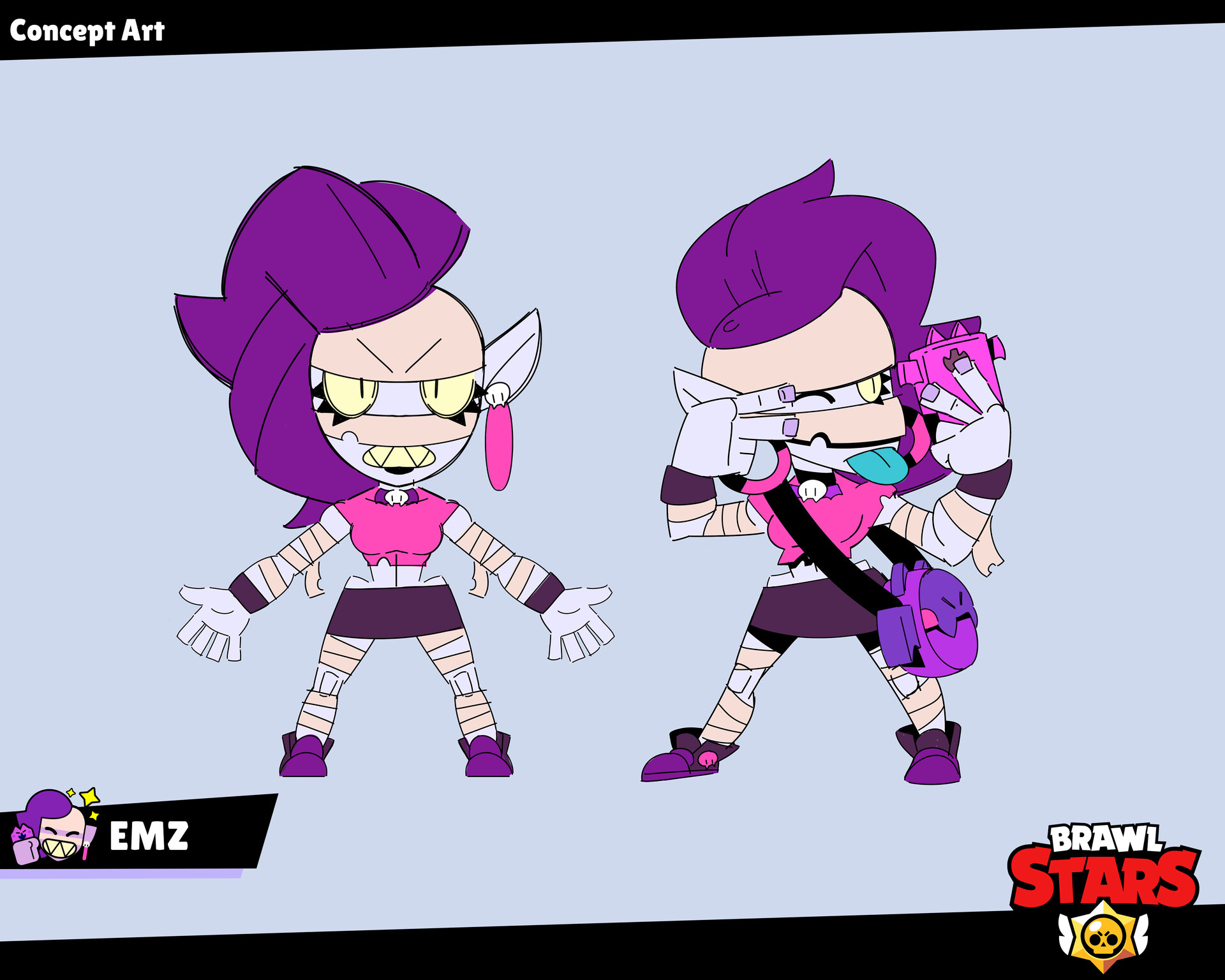 Paul Chambers - Brawl Stars Character concepts