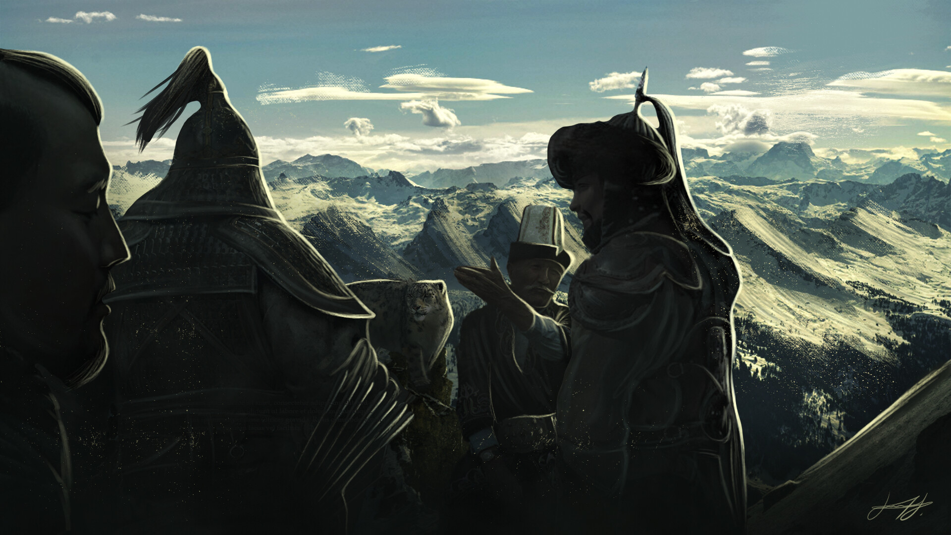 ArtStation - Turkic Mythology: Manas Han concept art