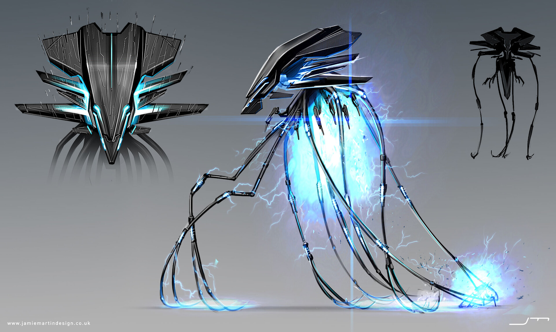 Jamie Martin - Virus Enemy, character concept art