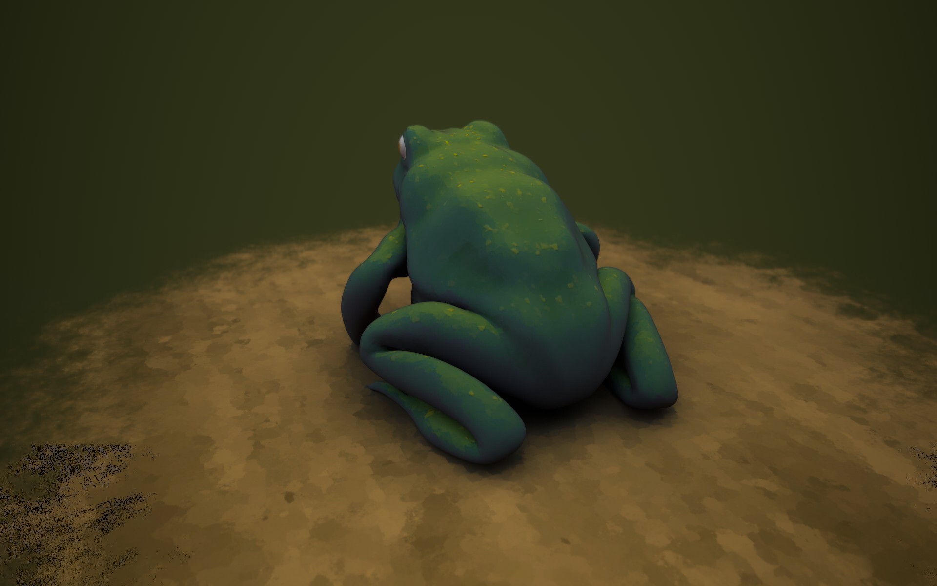 ArtStation - Slylized frog skin