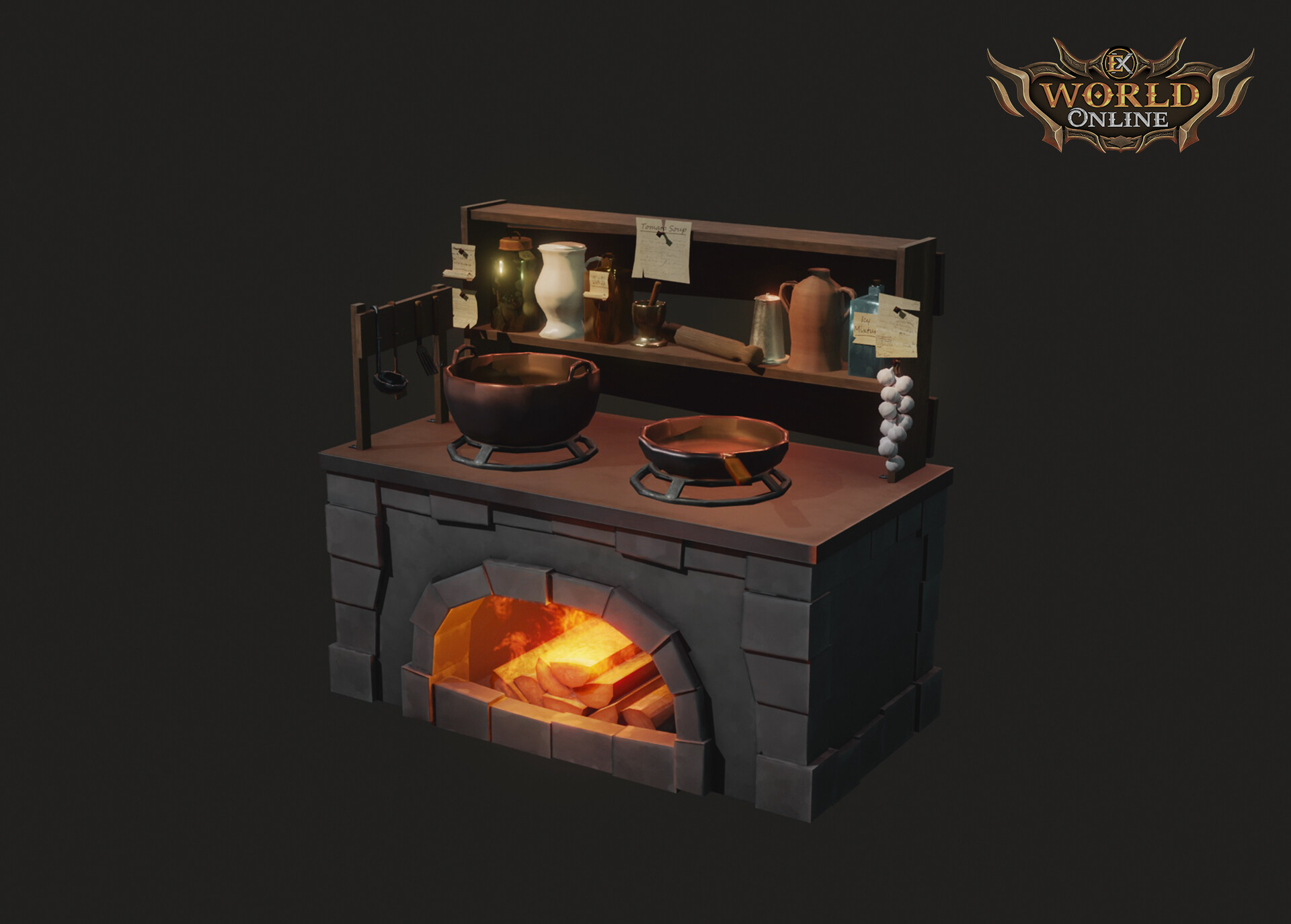 ArtStation - Crafting Stations - Ex World Online