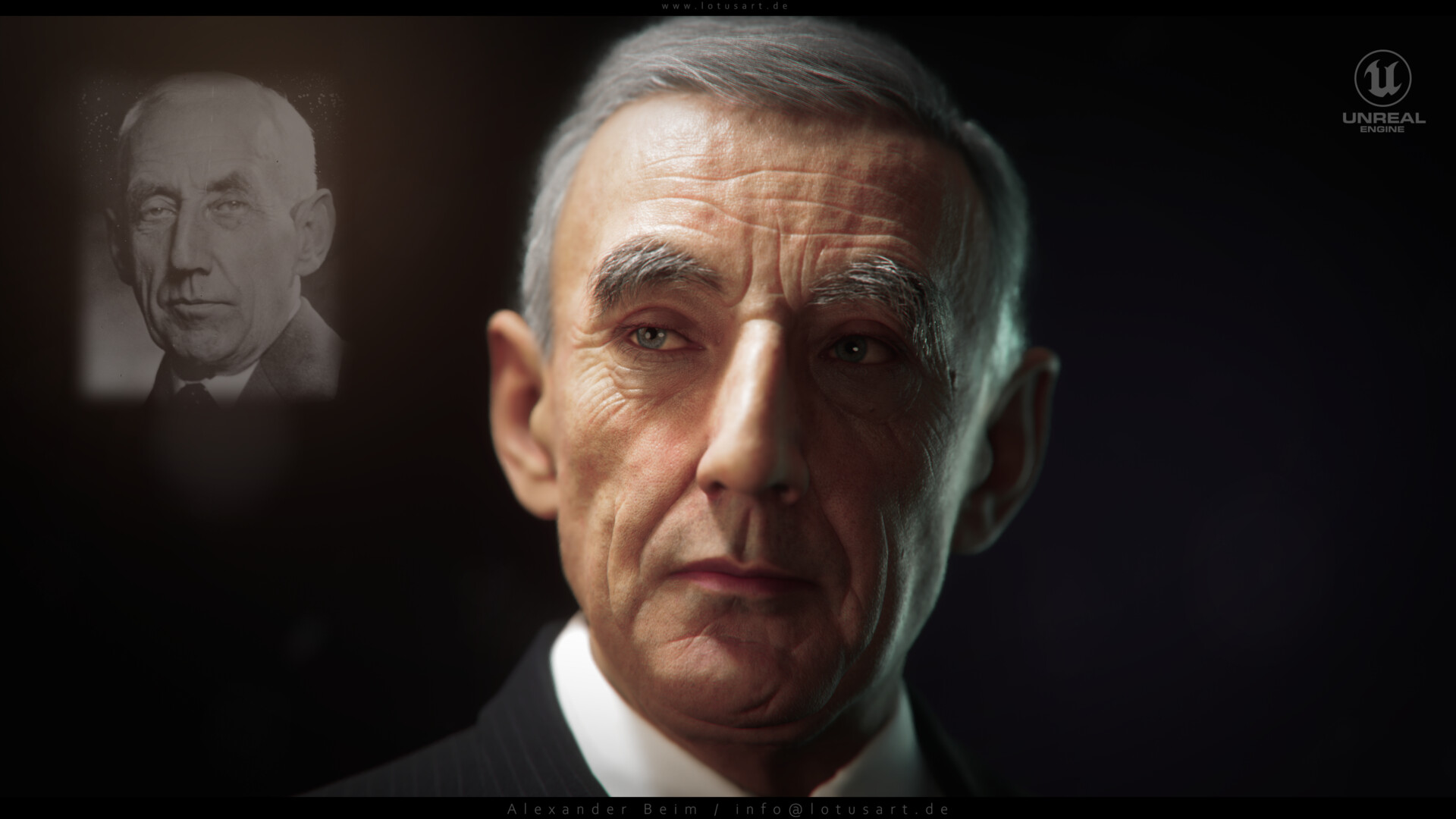 ArtStation - Roald Amundsen Unreal Engine Character.