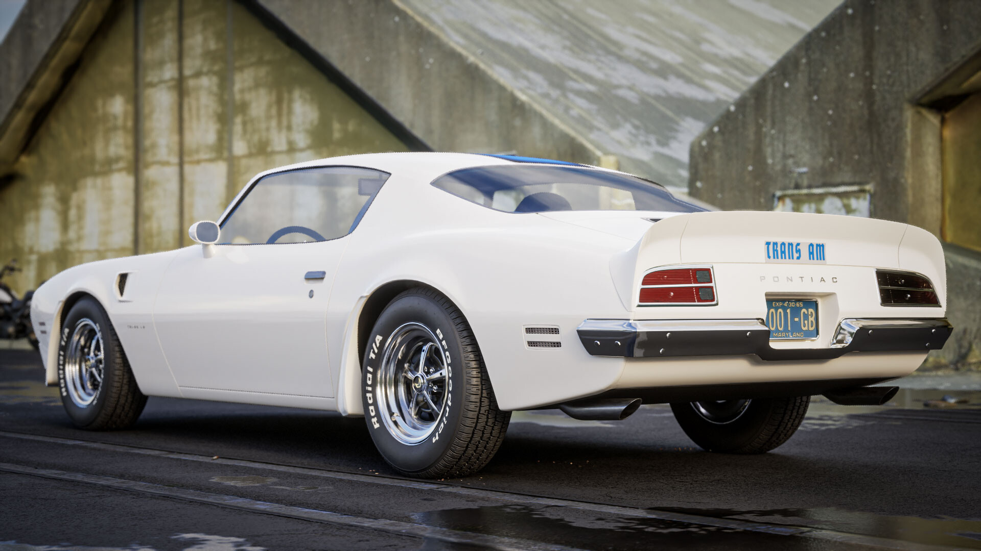 James - "Back to Base". Classic 71 Trans Am Firebird