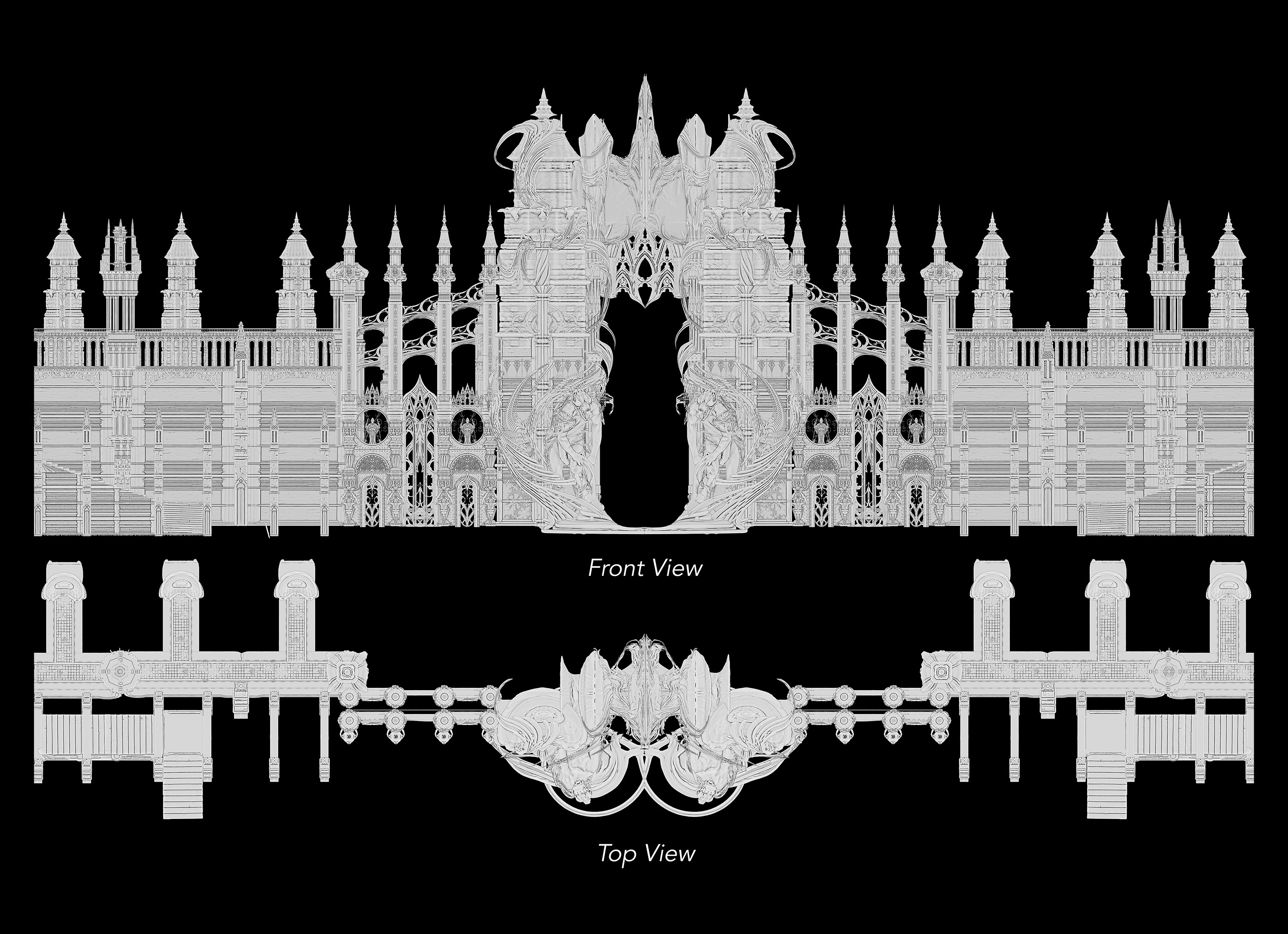 Art of Ivan Vujovic - City Entrance