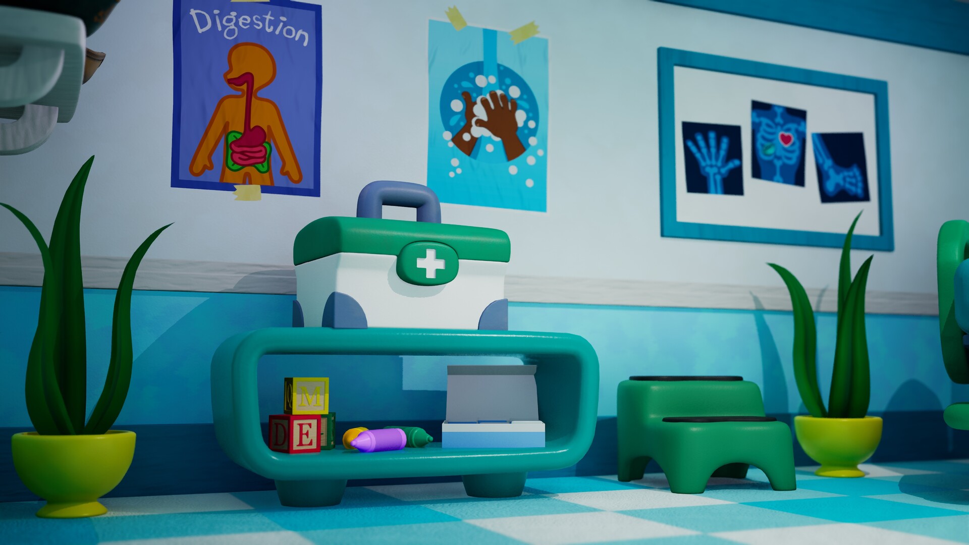 ArtStation - Doctors Office - Spacestation Animation