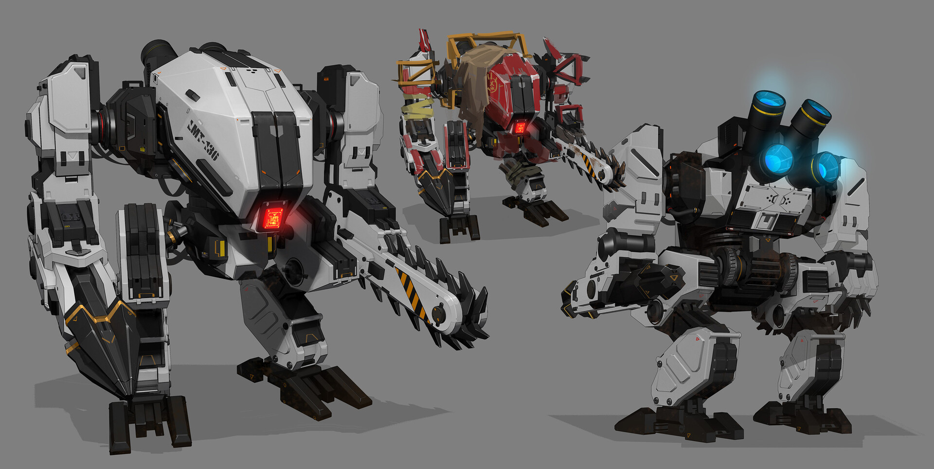 ArtStation - Mech_concept_design