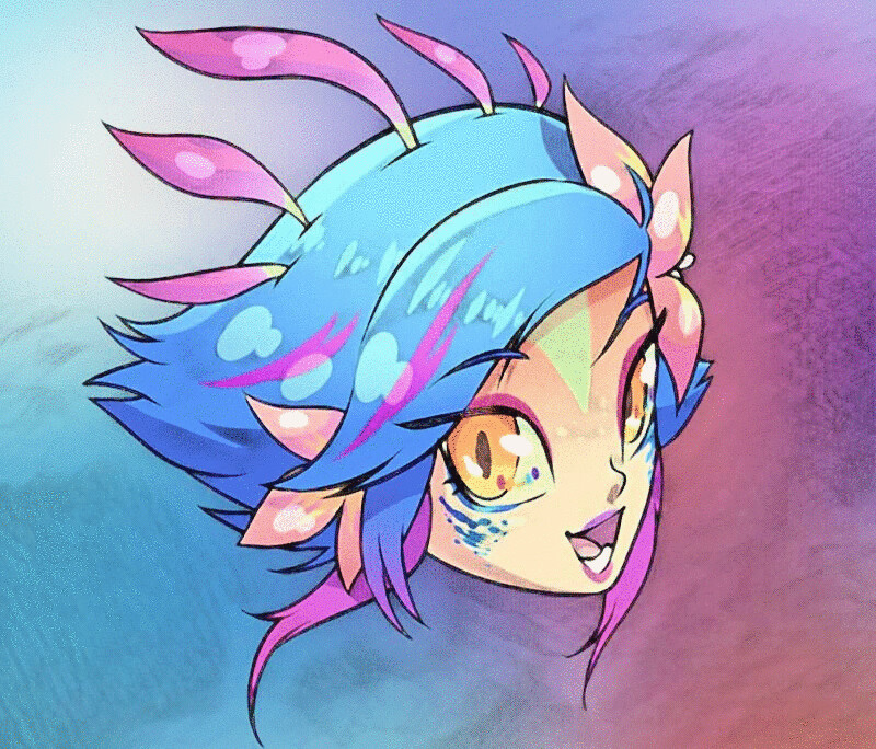 ArtStation - League of legends Chibis : Neeko