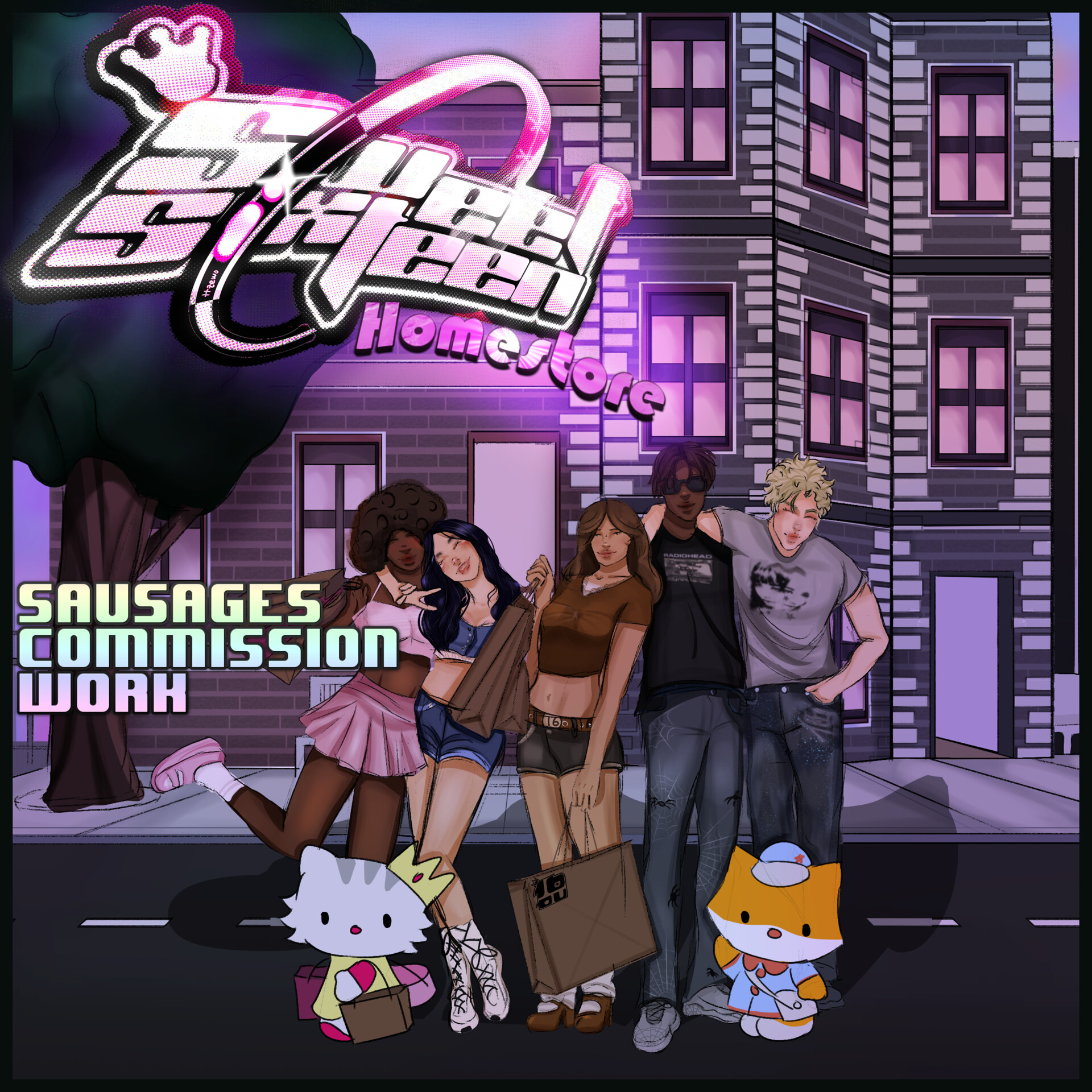 ArtStation - Homestore commission