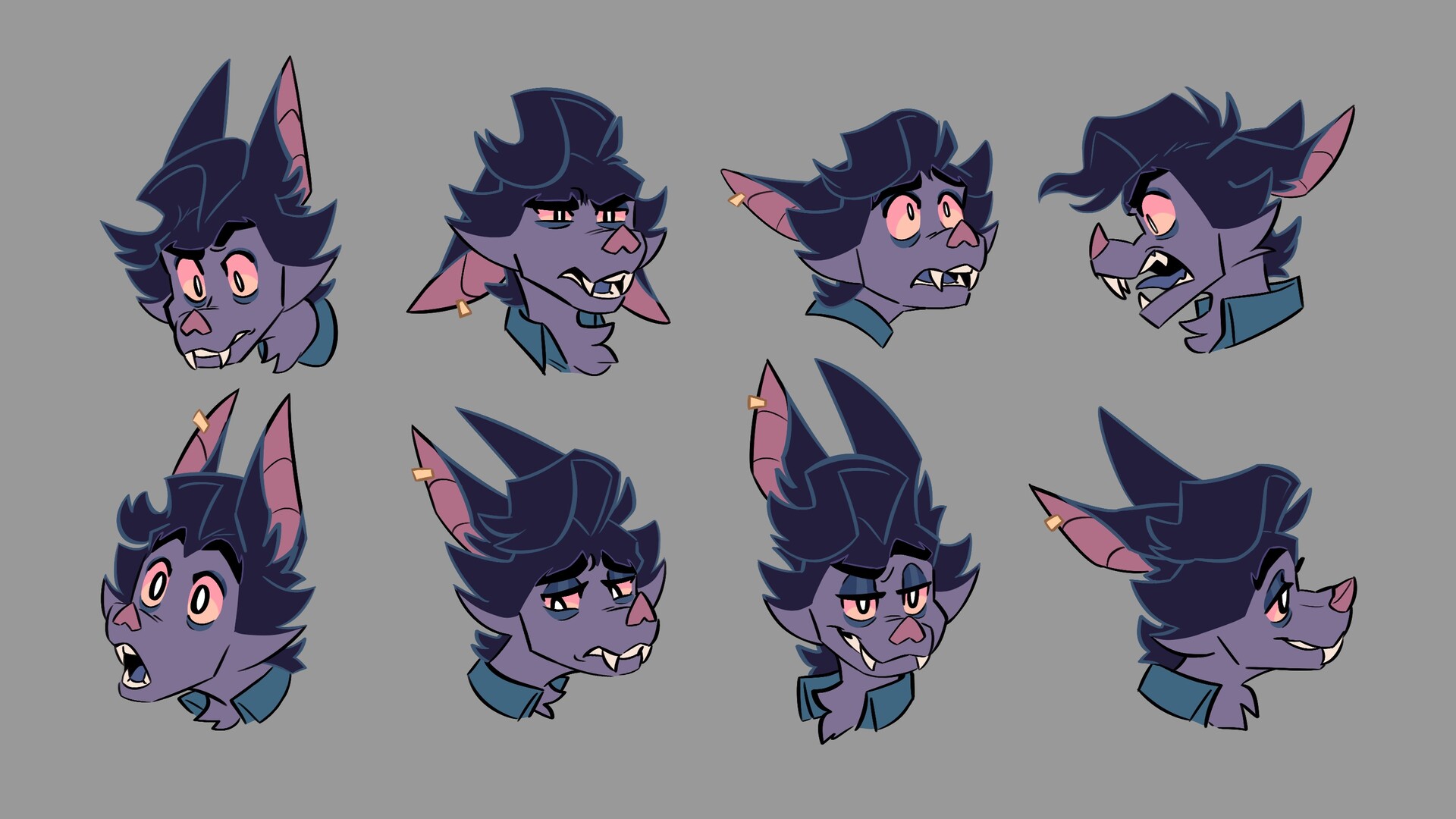ArtStation - Bat Expressions