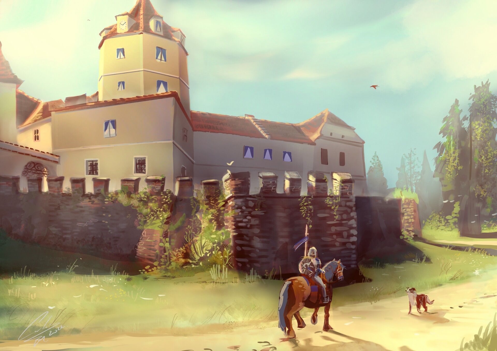 ArtStation - Kornberg Castle