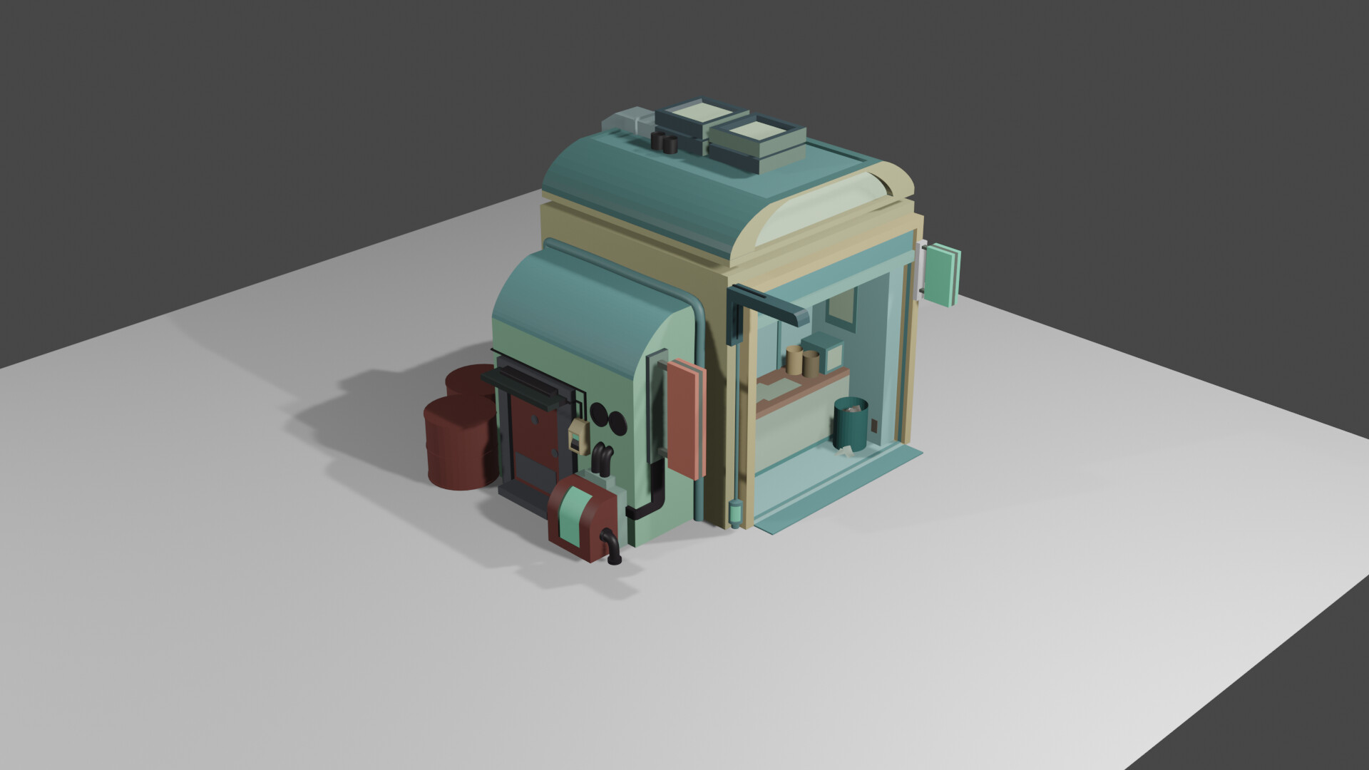 ArtStation - Store modeling