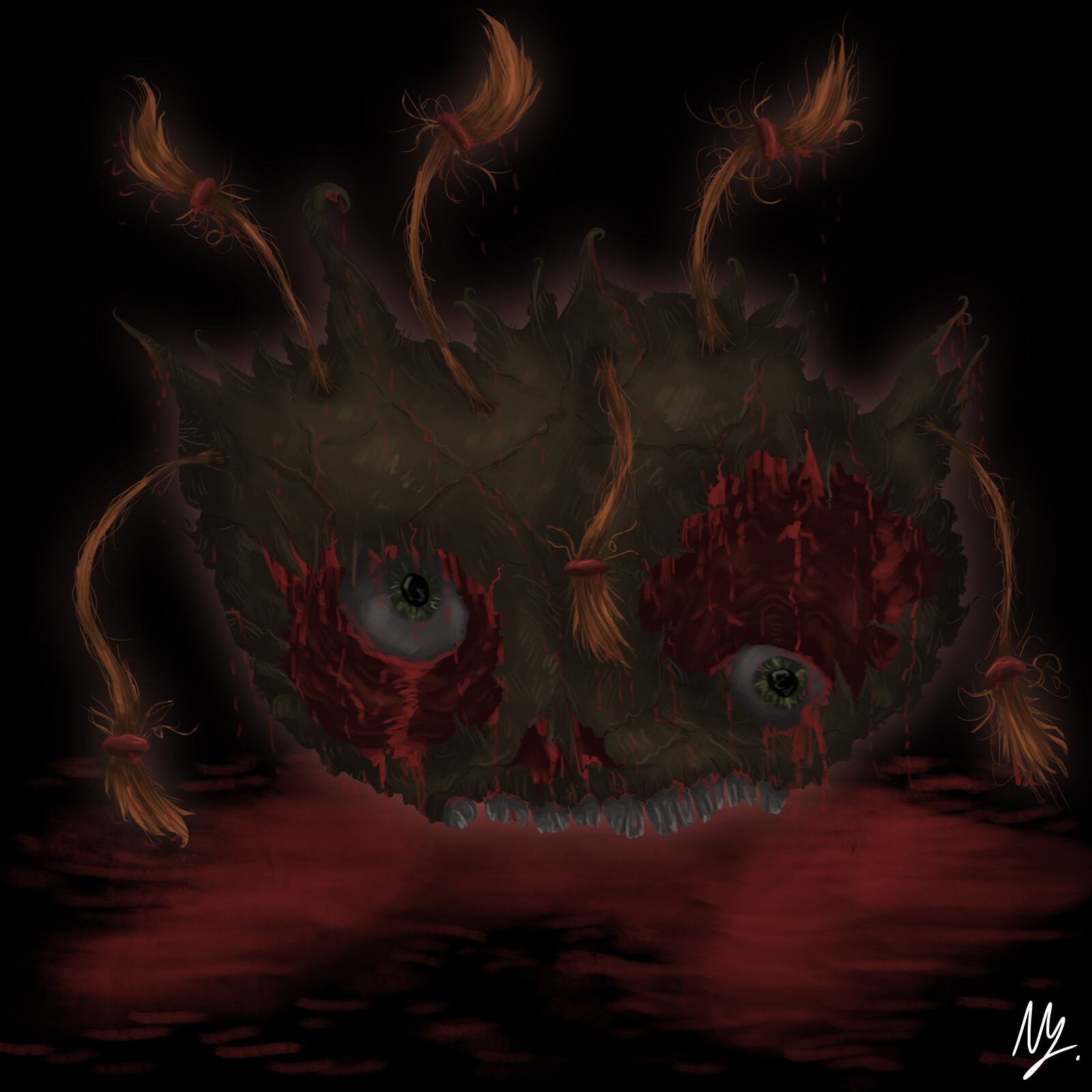 Matthew Cornes - Digital Art from Beer Head Shapes