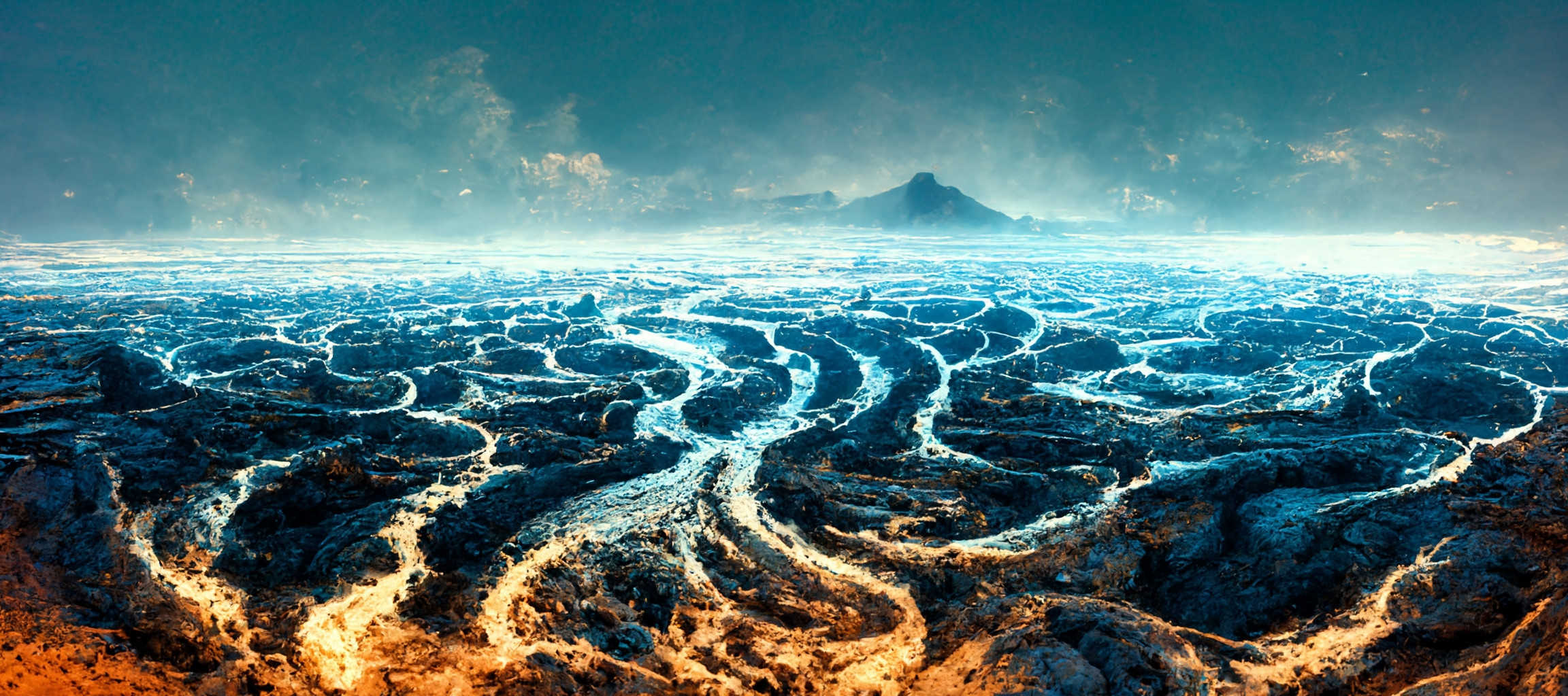 ZC - MidJourney AI Experiment - Planet Uncharted