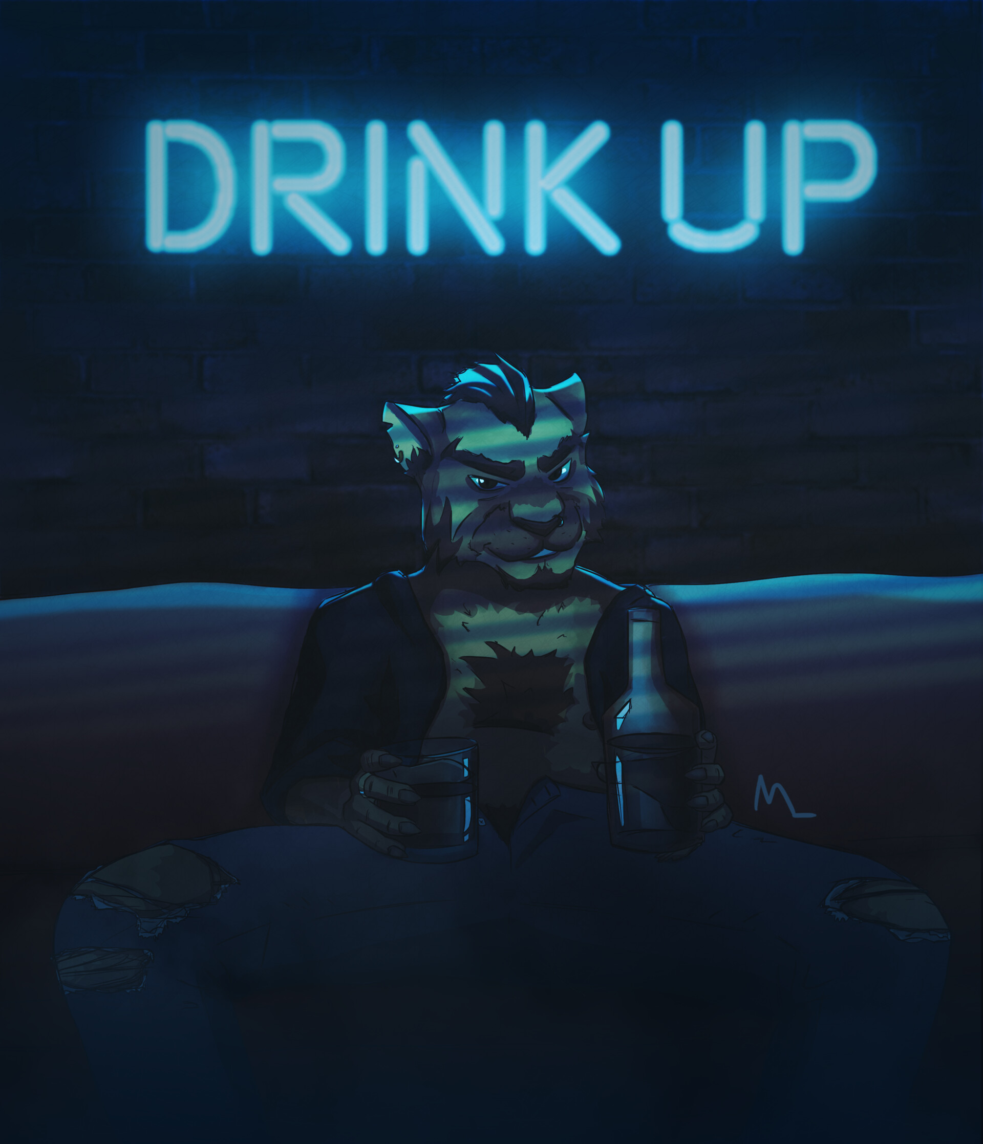 ArtStation - Drink Up