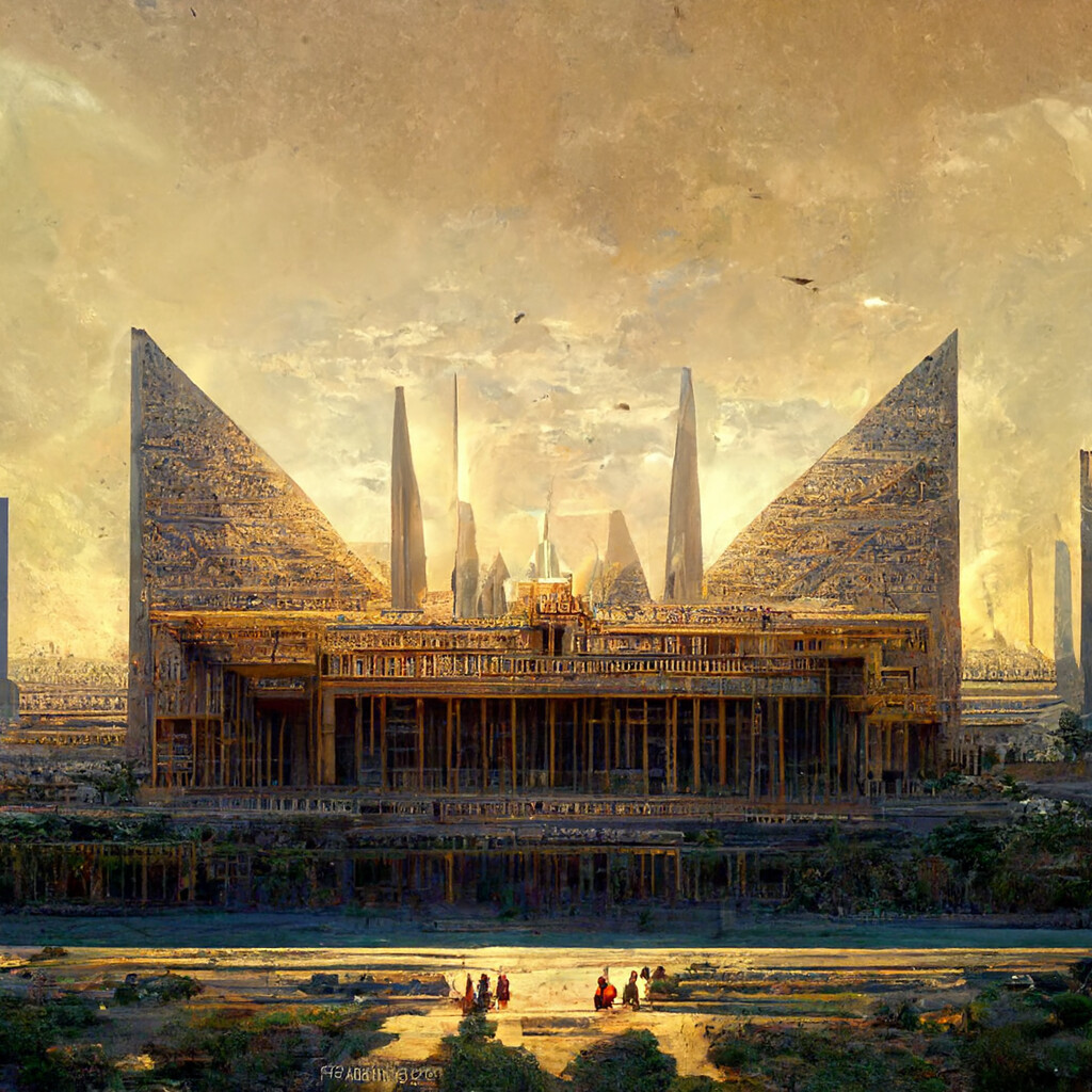 ArtStation - Academy of Ptah | The Great Cities of Akhet-Khemet | by ...
