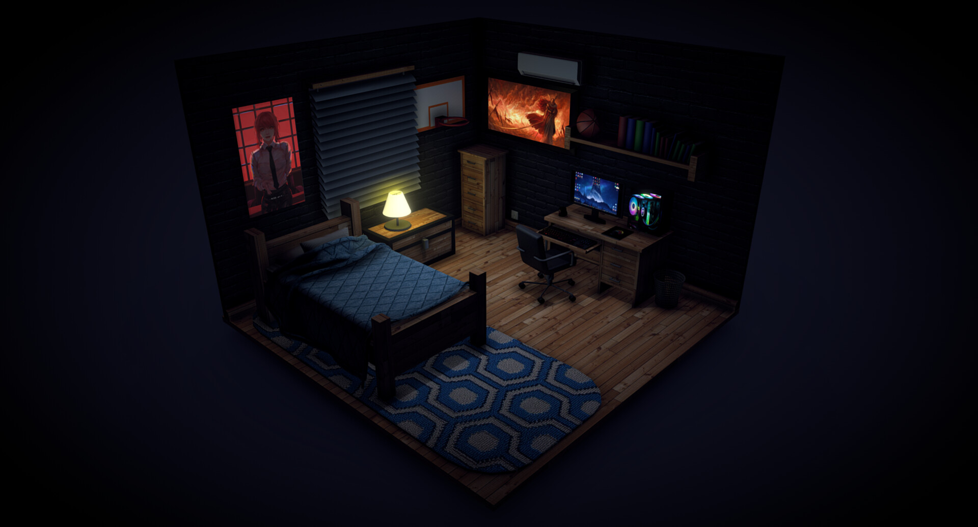 ArtStation - CA2 Isometric Room Kiefer Neo