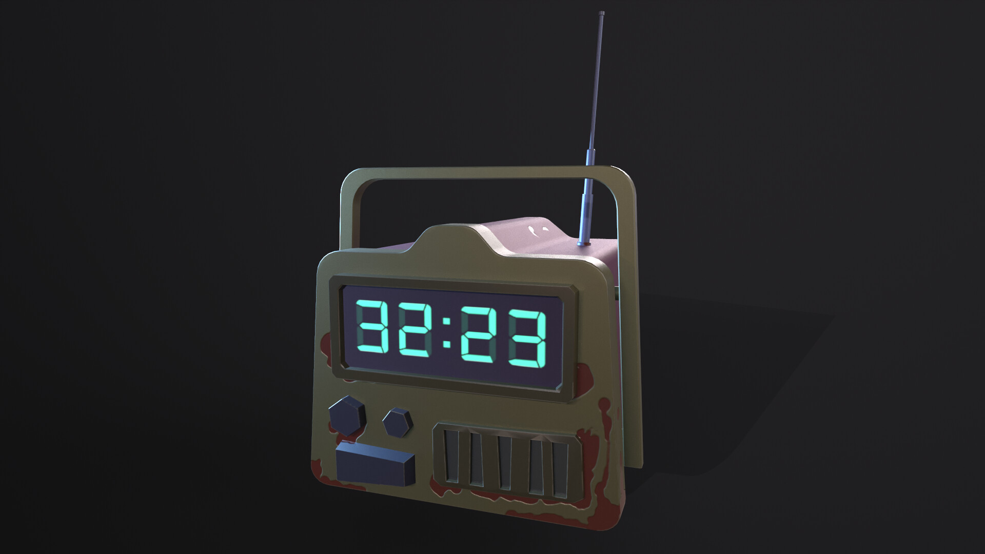 ArtStation - Stylized Radio