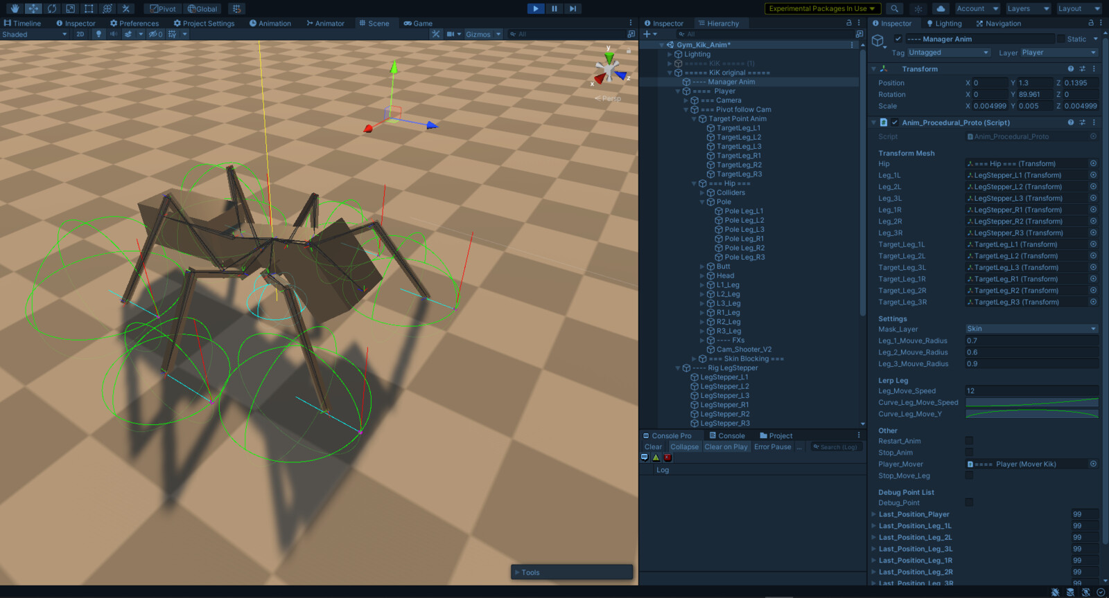 Killian Dos Santos - Procedural Animation - Unity